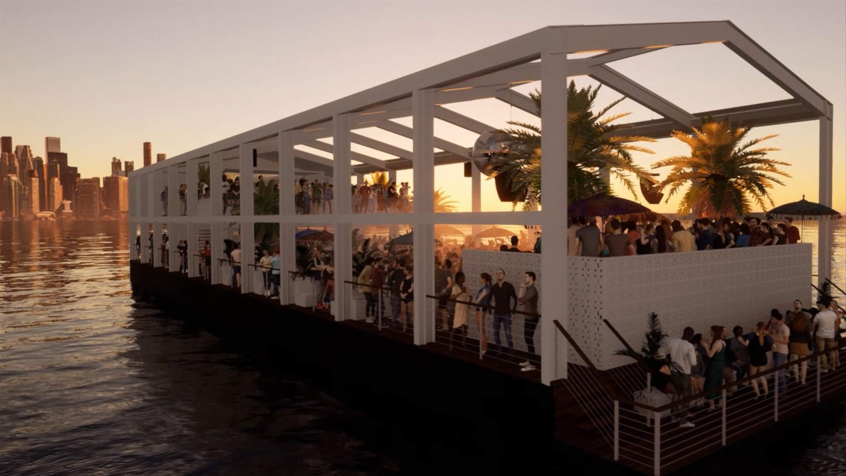 Melbourne's First Floating Openair Nightclub Is Coming to Docklands ...