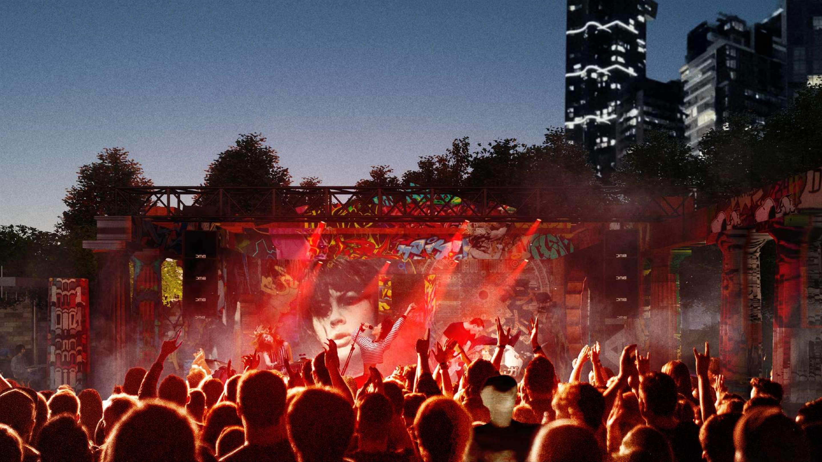 An Art-Clad Replica of Greece's Parthenon Will Pop Up Outside the NGV ...