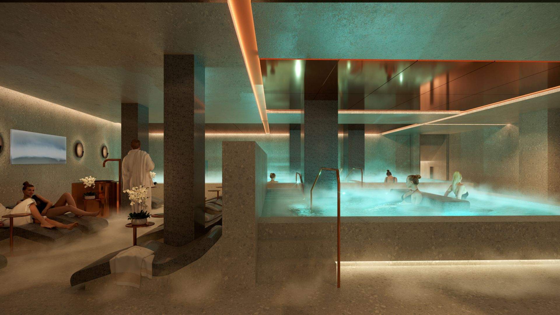 Luxe Wellness Sanctuary Aurora Spa & Bathhouse Is Opening at The ...