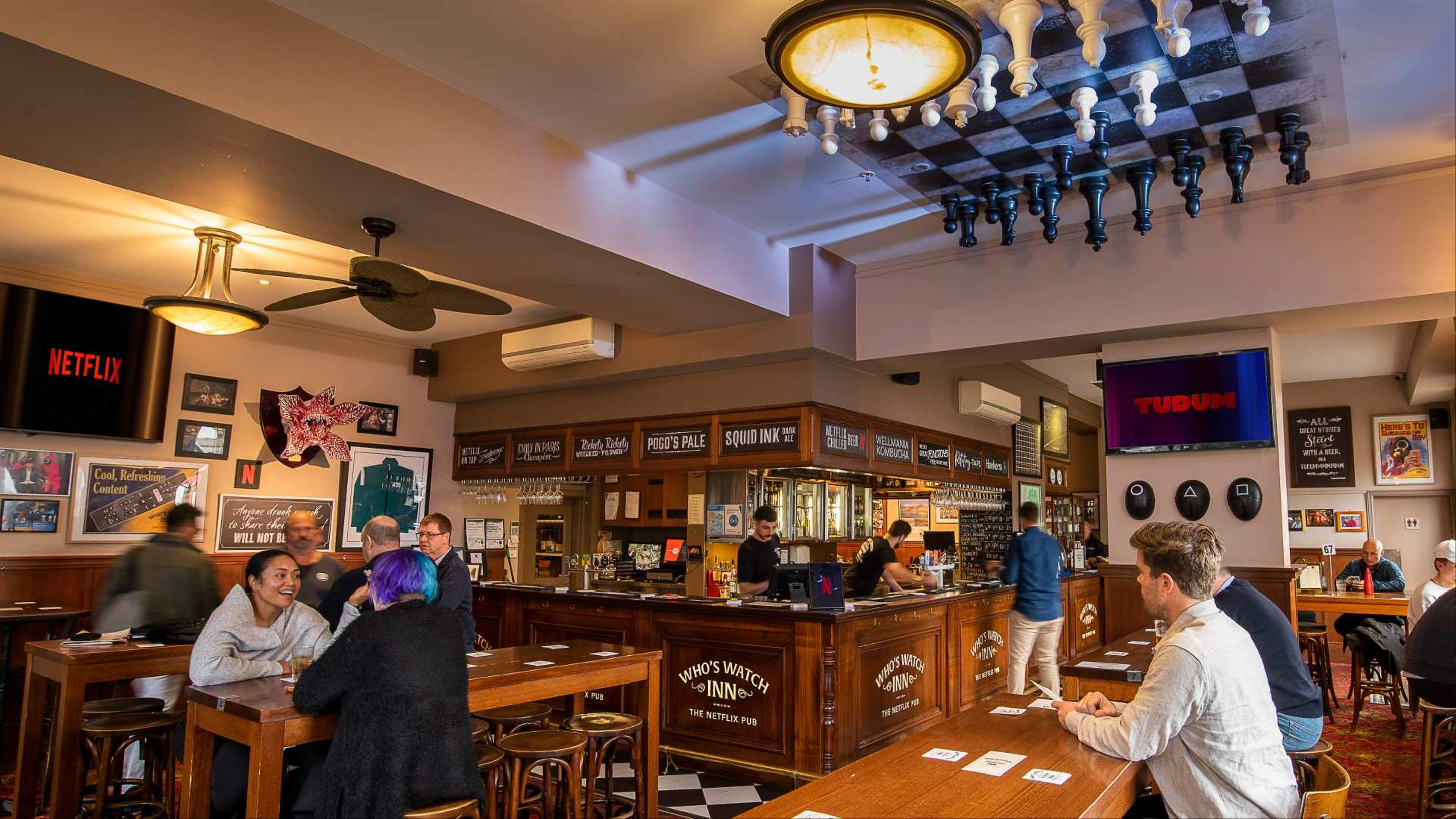 Who's Watch Inn: The Netflix Pub - Concrete Playground