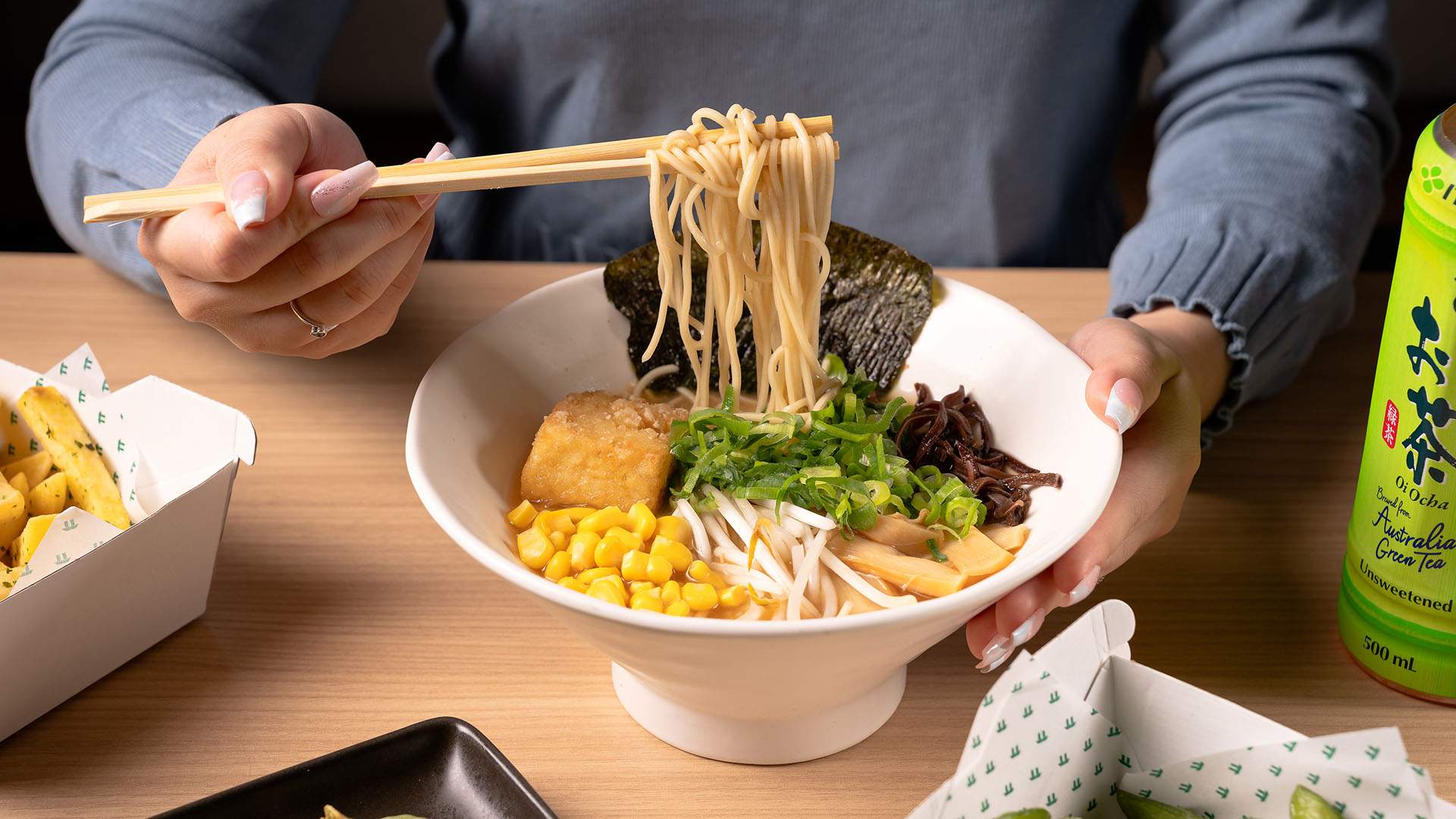 $1 Plant-Based Miso Ramen at Motto Motto, Sydney