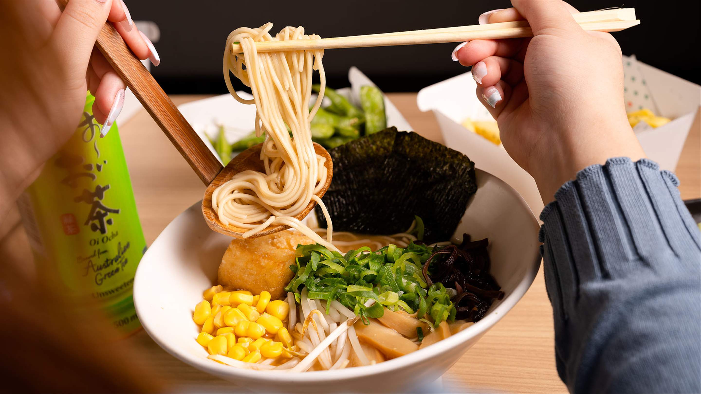 $1 Plant-Based Miso Ramen at Motto Motto - Concrete Playground