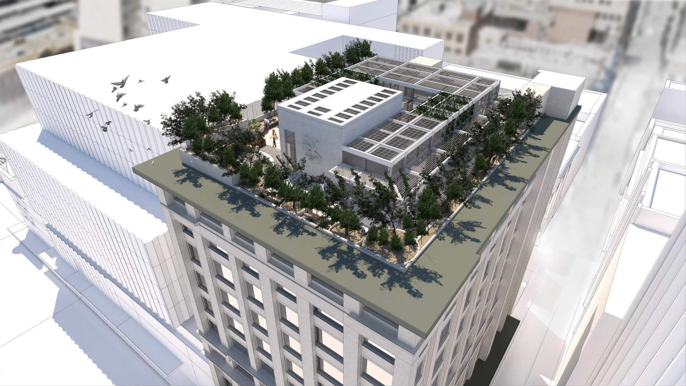 A New Vision for Melbourne's Nicholas Building Includes a Lush Rooftop ...