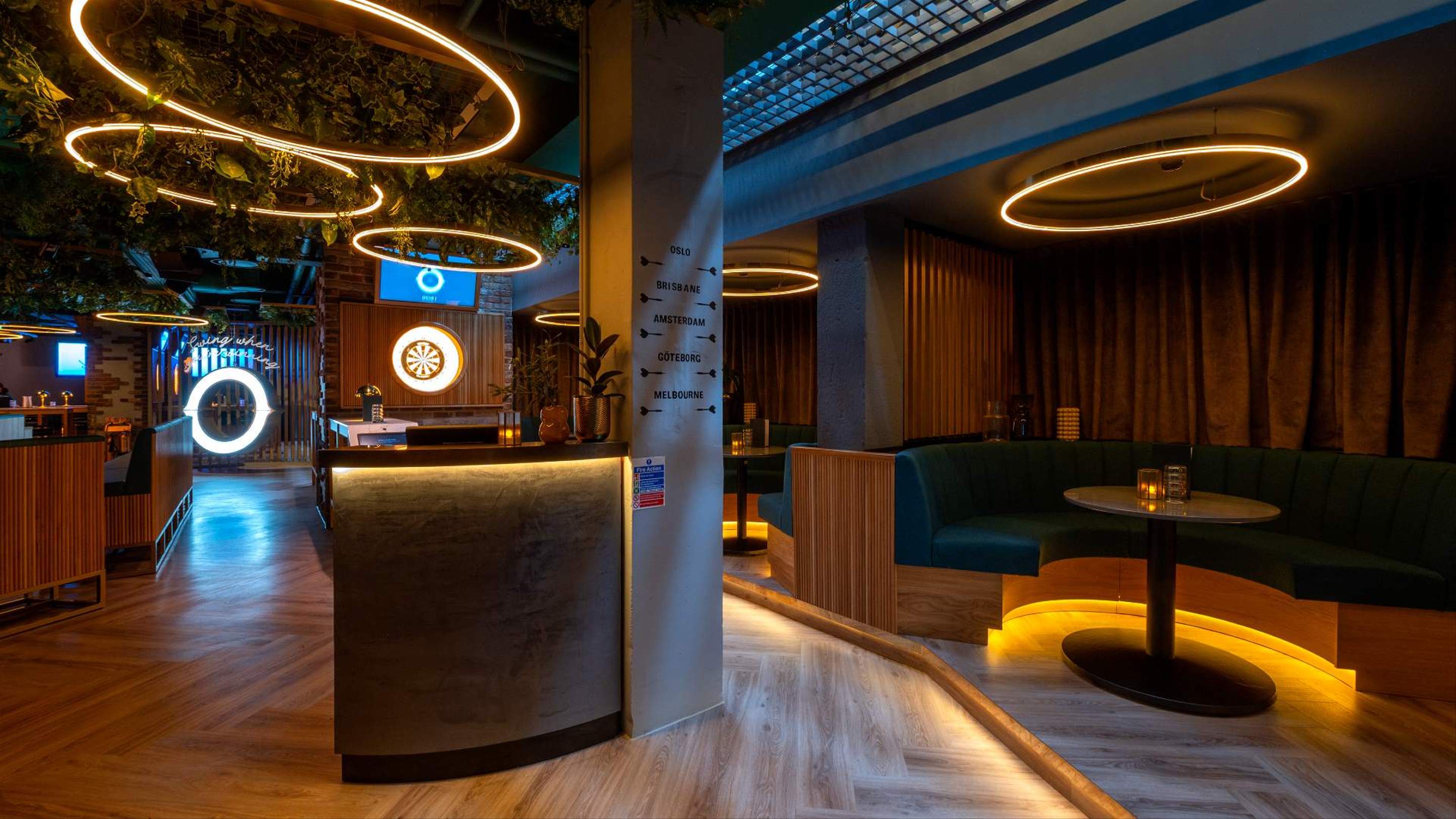 Oche Is Melbourne's Playful New Oslo-Born Venue Pairing Electronic Darts with Innovative Snacks ...