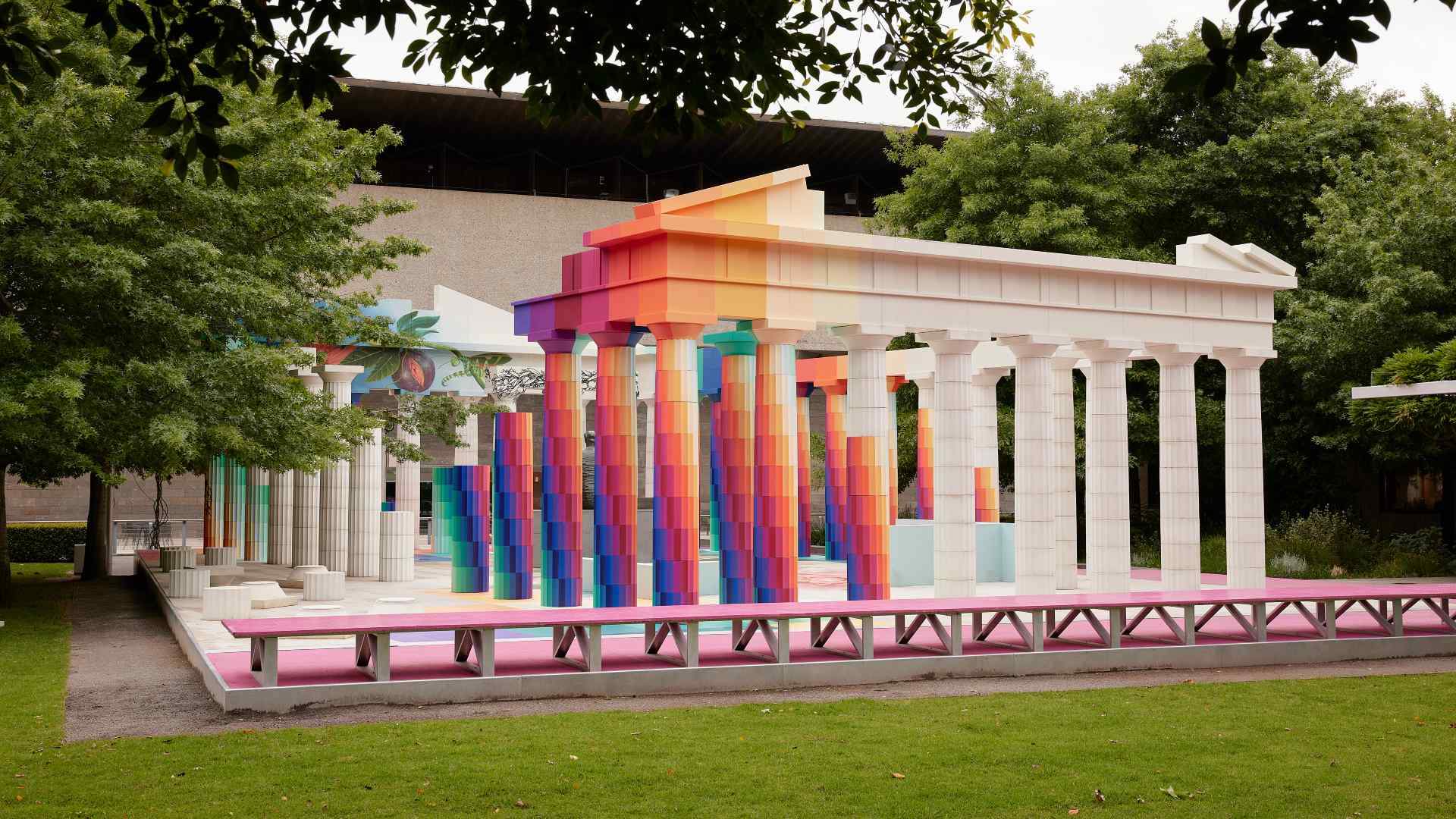 'Temple of Boom' Is the Colourful Mini Parthenon Replica That's Landed ...
