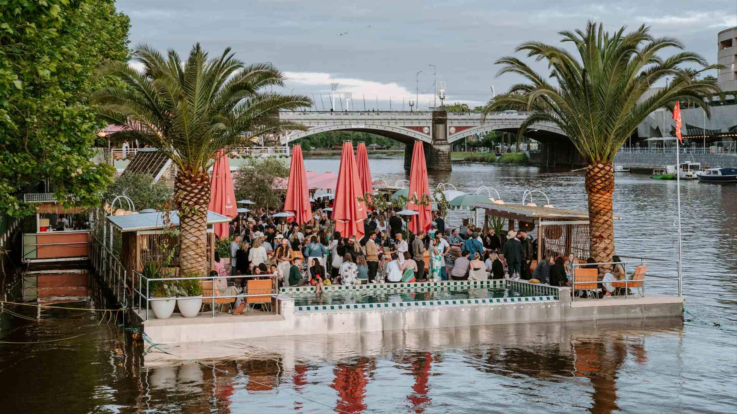 Arbory Afloat's New Pool Is Now Open for Summer Swims Overlooking the ...