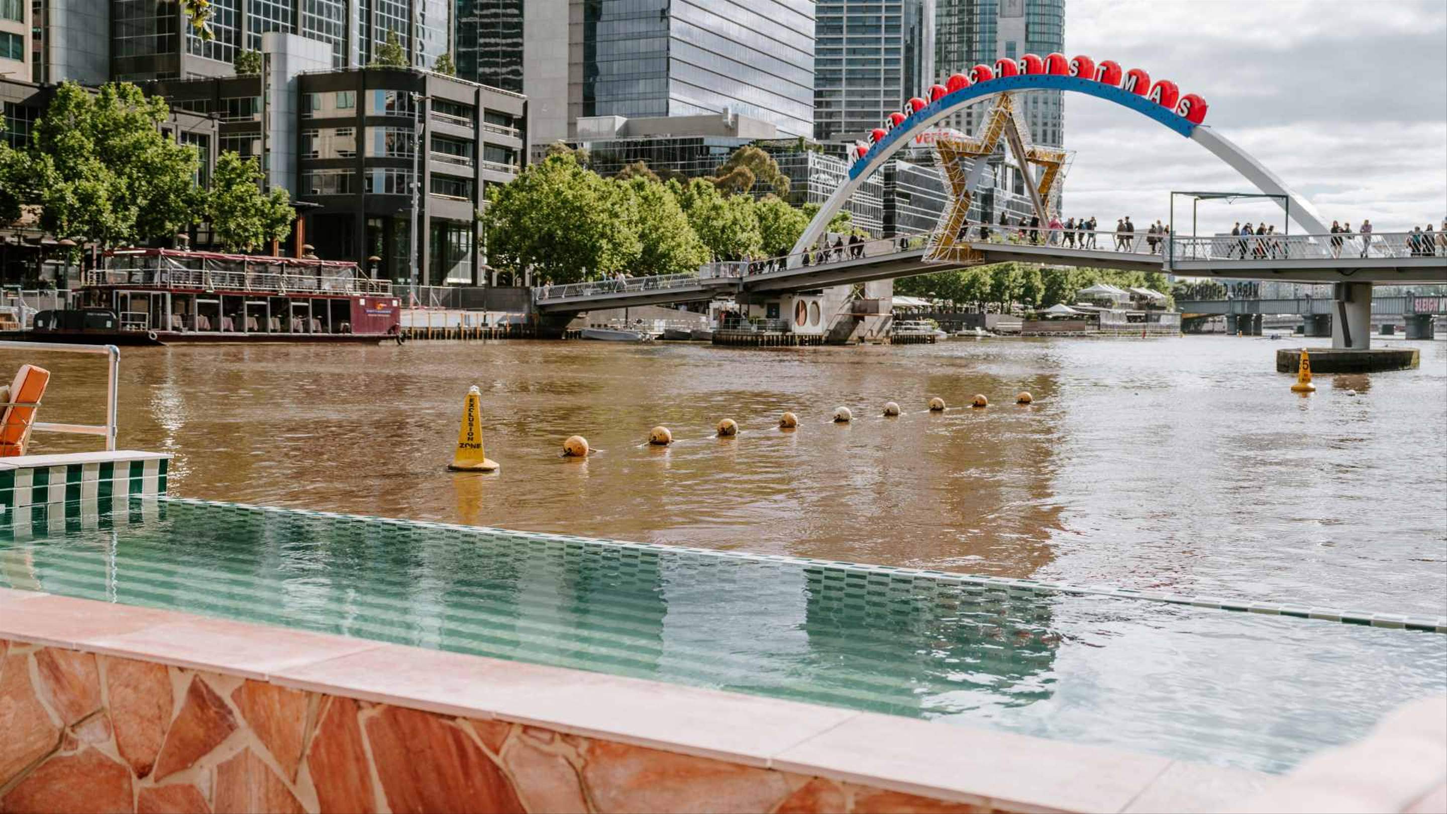 Arbory Afloat's New Pool Is Now Open for Summer Swims Overlooking the ...