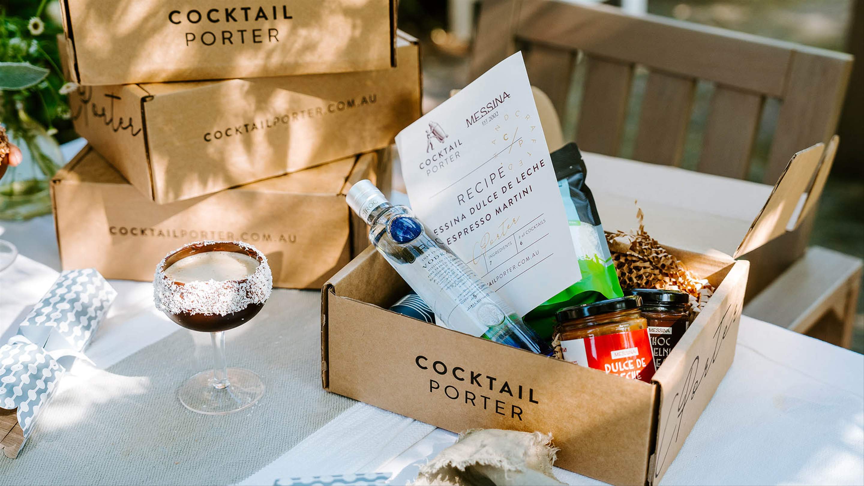 Cocktail Porter's DIY Gelato Messina Dulce de Leche Espresso Martini ...