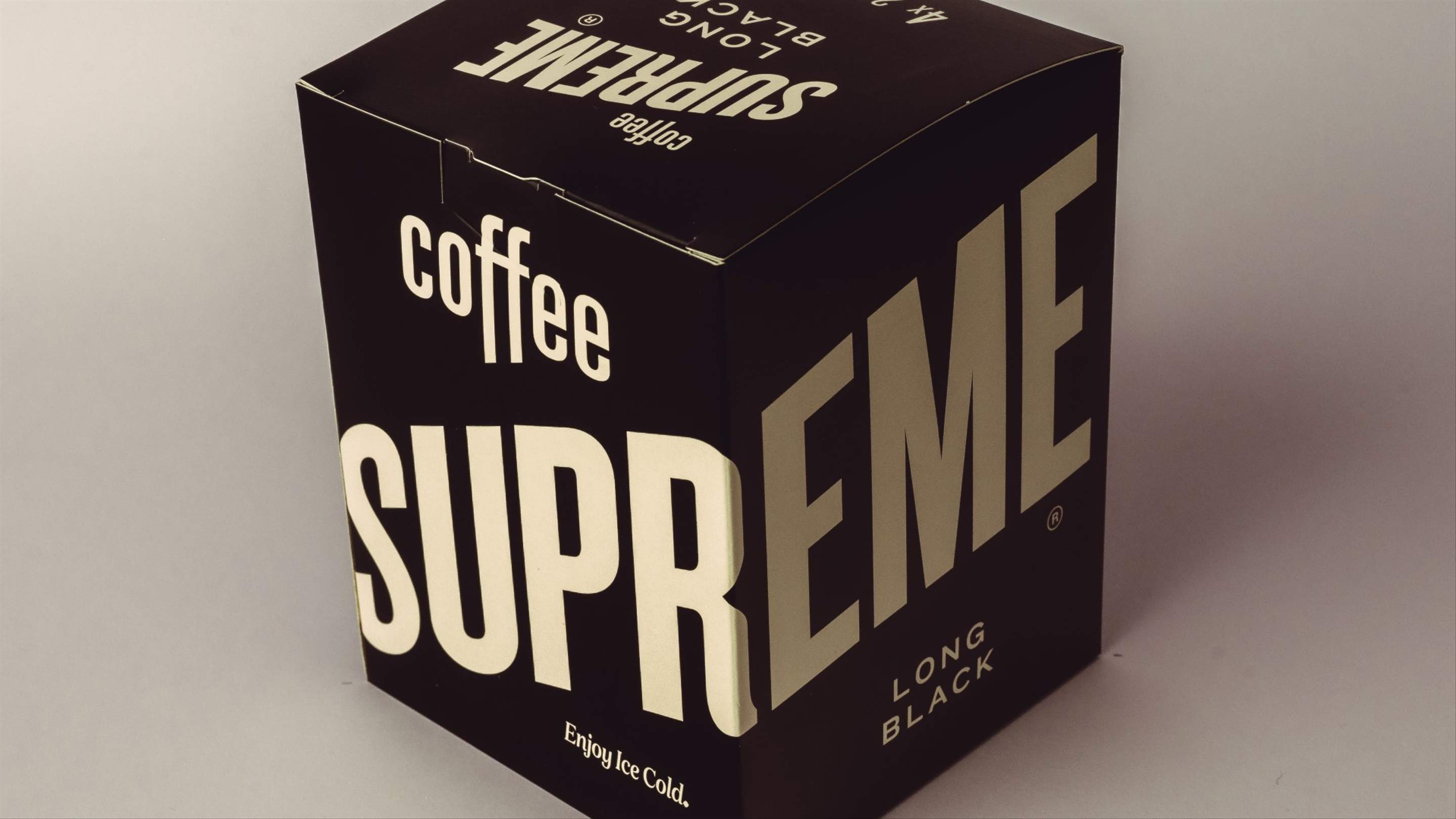 Supreme Is Releasing a Range of Canned Iced Coffee So You Can Stay ...