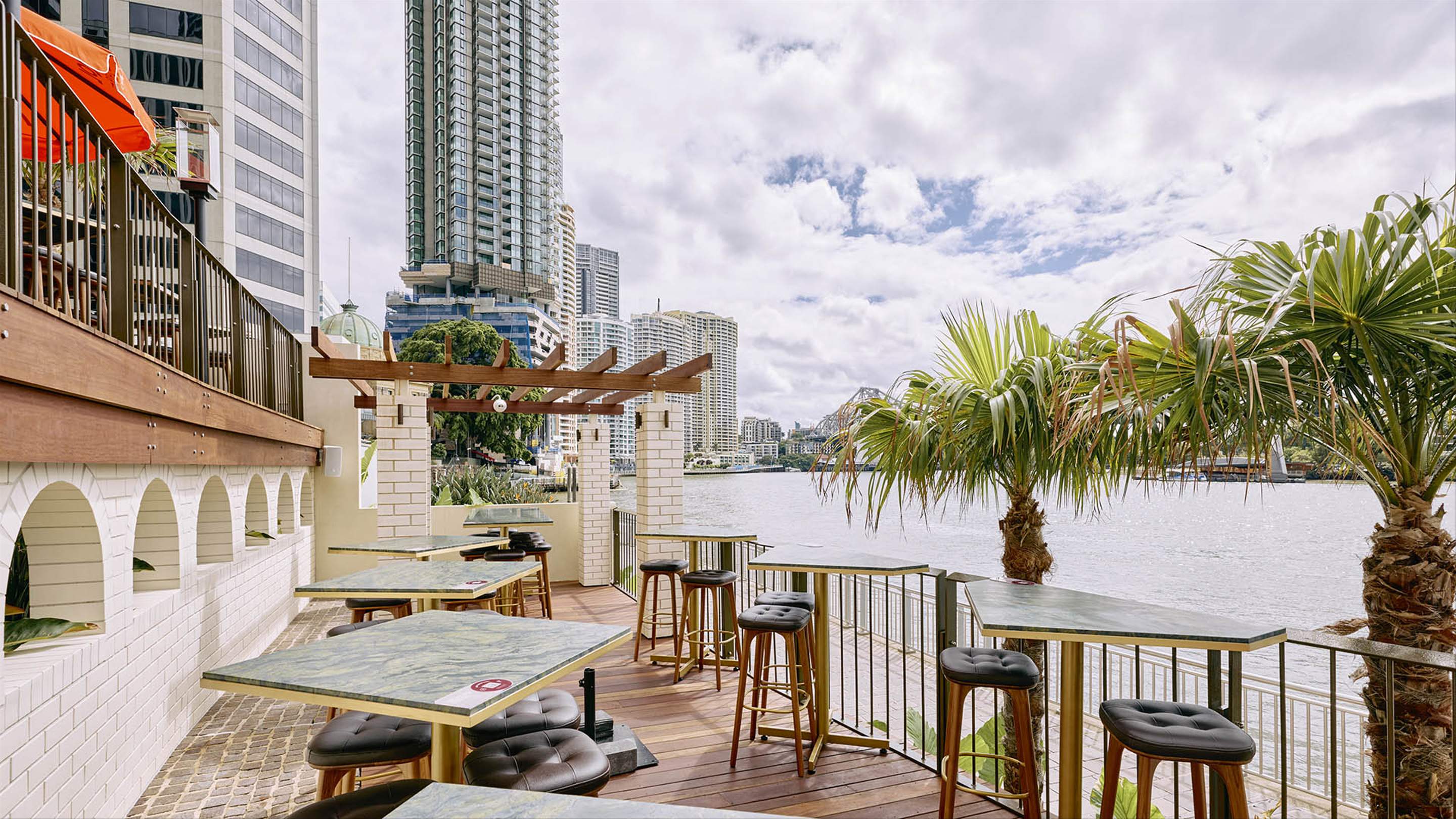 Now Open: Babylon Garden Is Eagle Street's New Two-Tier Waterfront Bar ...