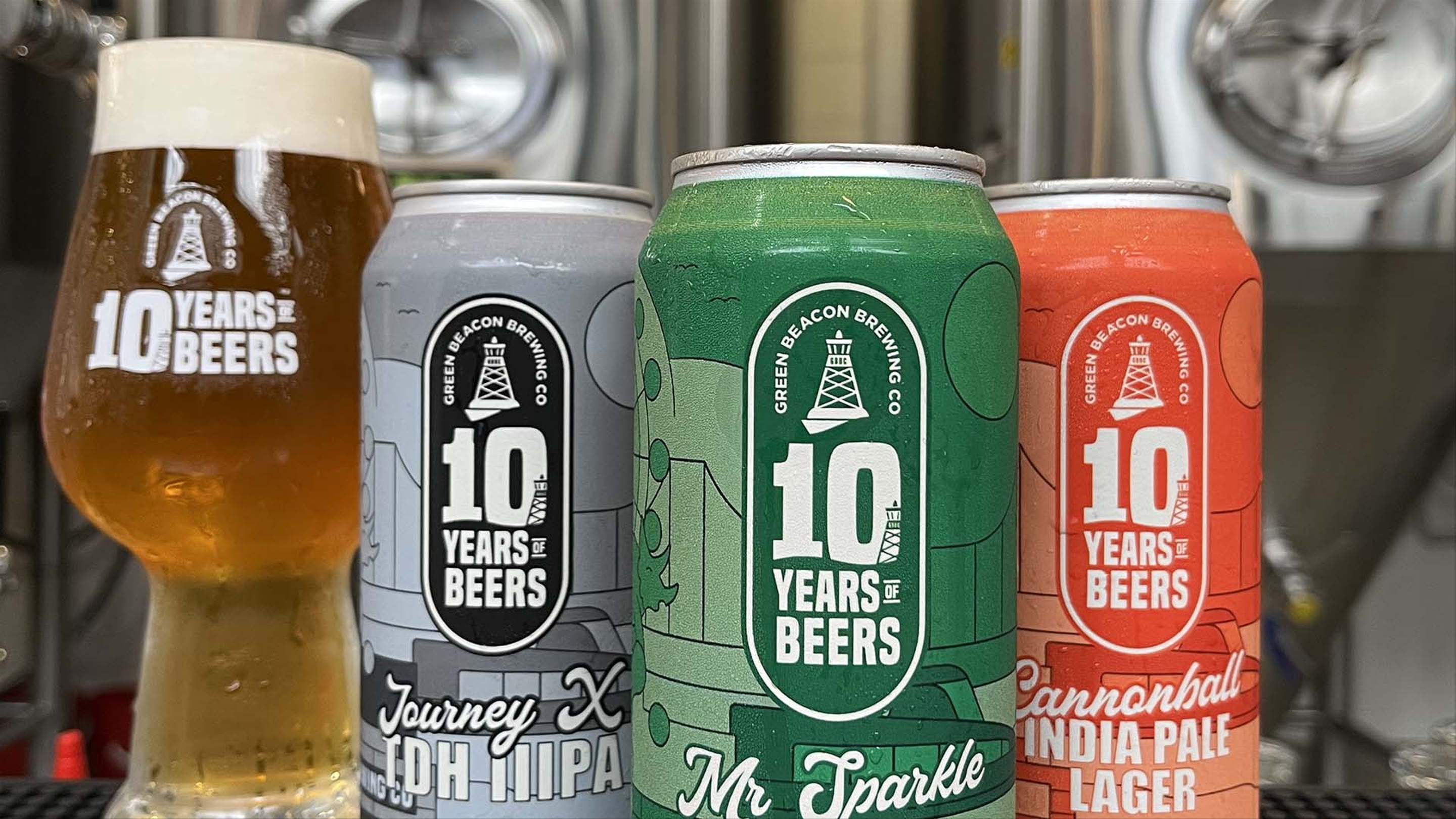 Ten Years of Beers — Green Beacon Birthday Bash - Concrete Playground