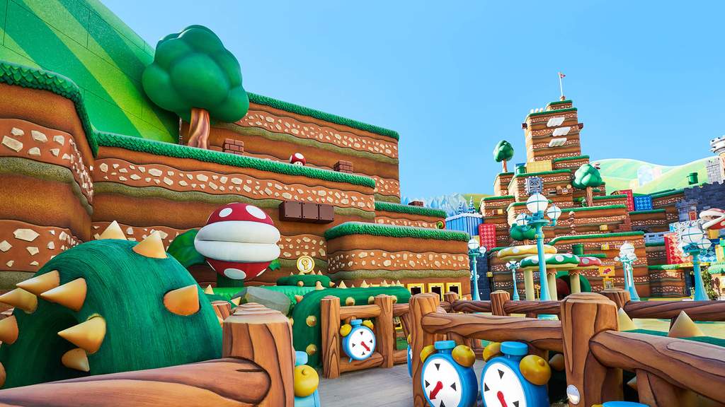 Now Open: Hollywood's New Super Nintendo Theme Park with IRL 'Mario ...