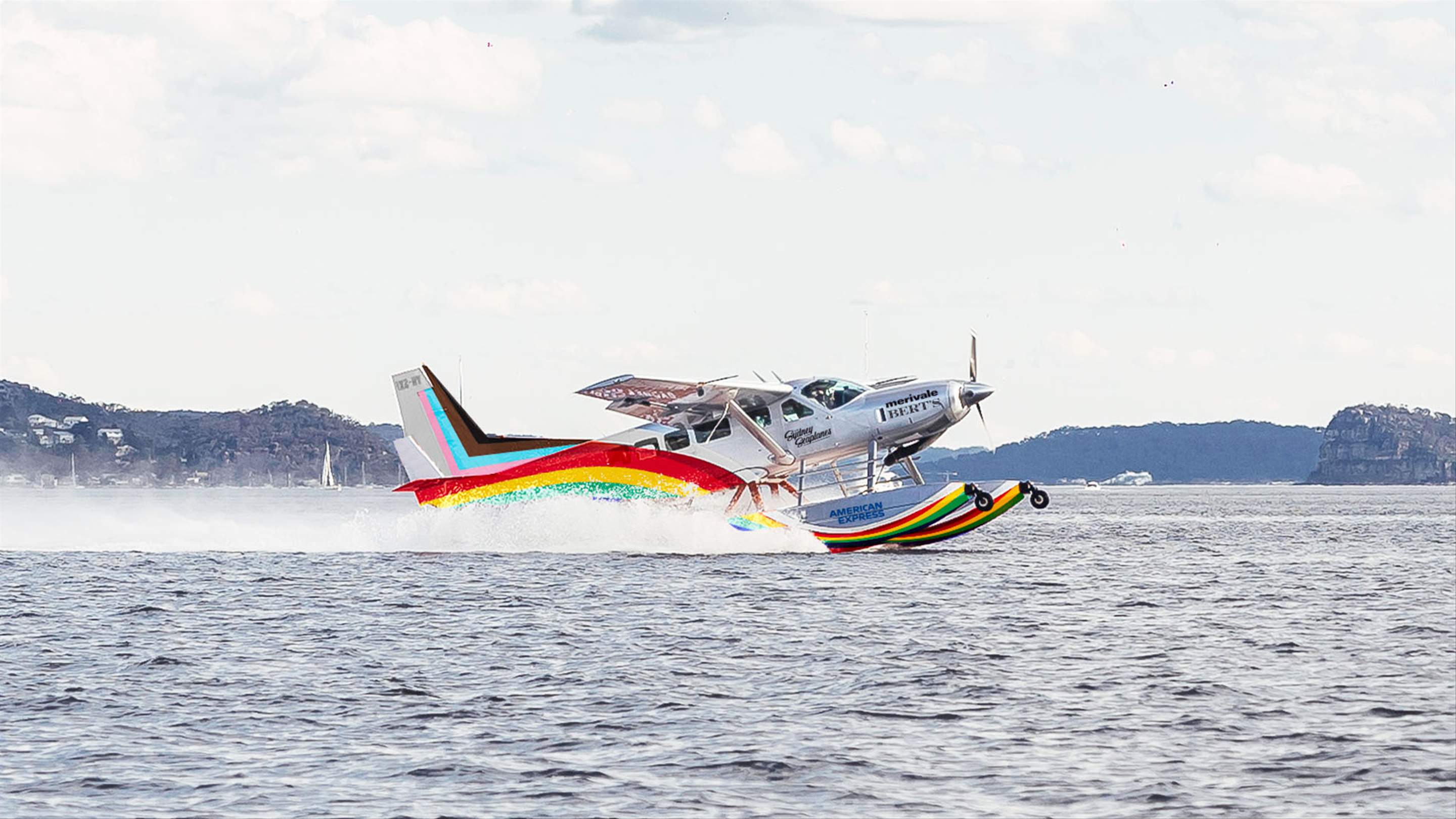 Bert's Pride Plane Is the Most Extravagant WorldPride Experience You ...