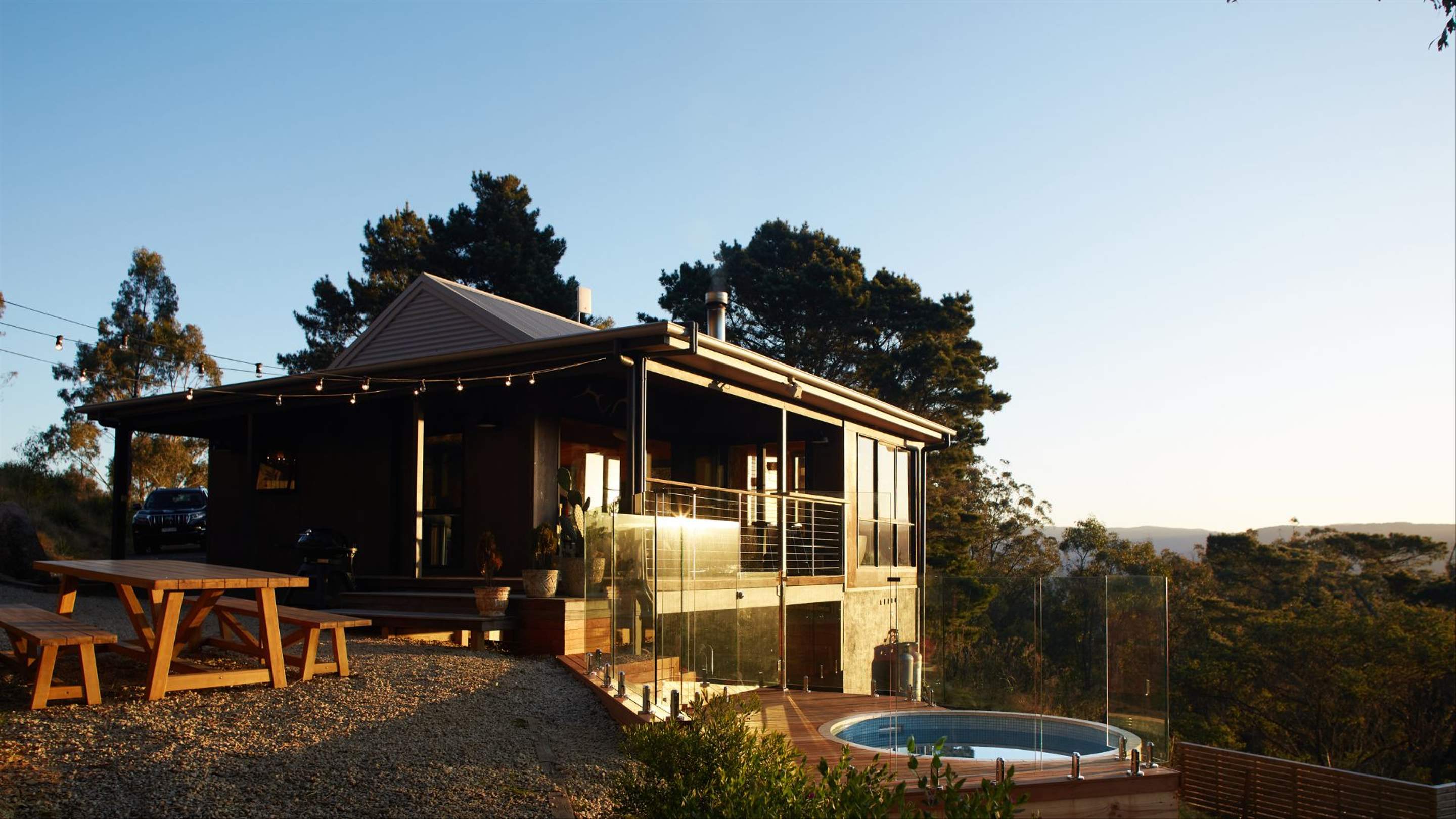 Stay of the Week: Woodland Cabin at Logan Brae Retreats - Concrete ...