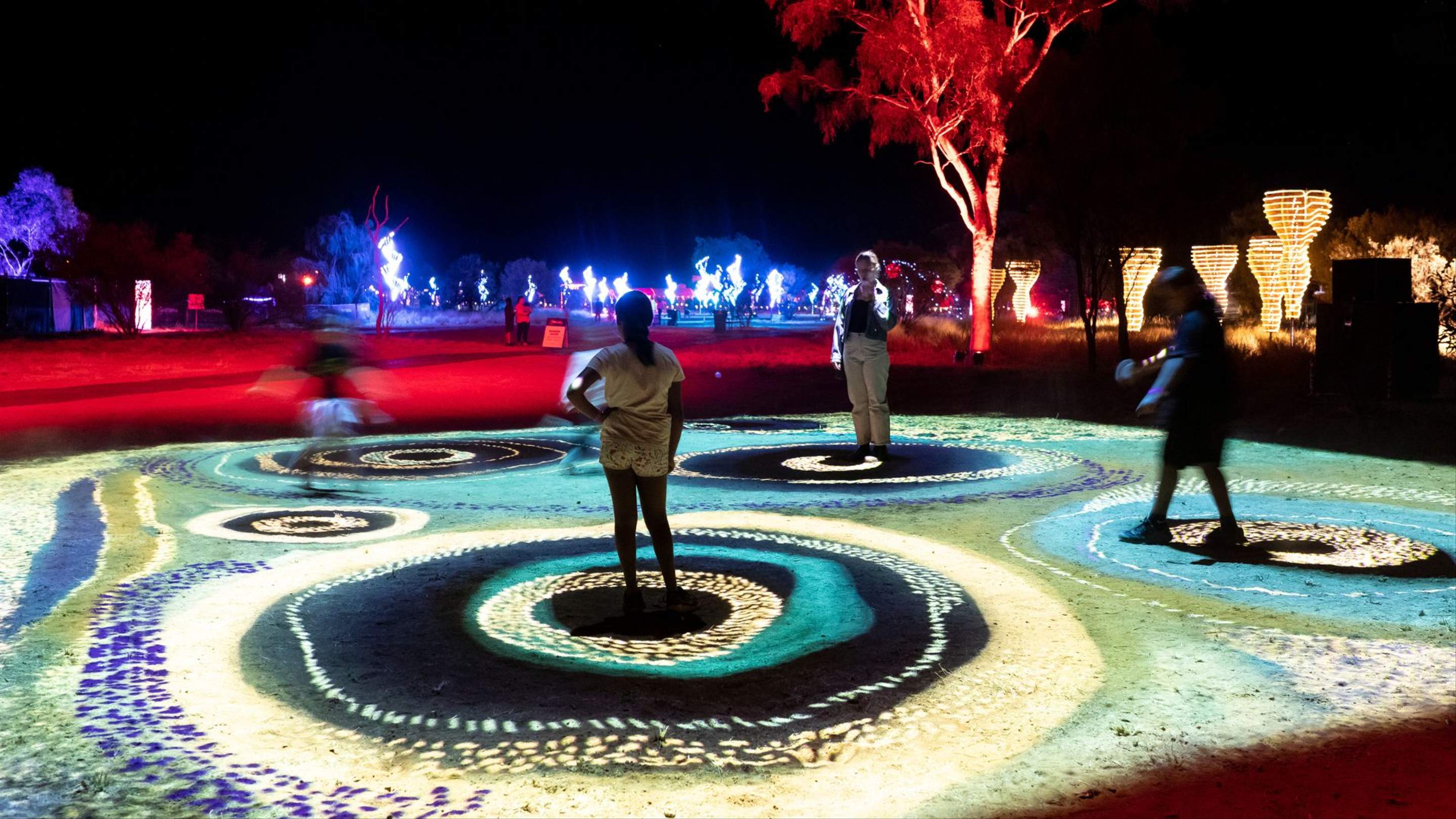 The Red Centre's Parrtjima Light Festival Is Hosting Its First Interstate Installation in ...