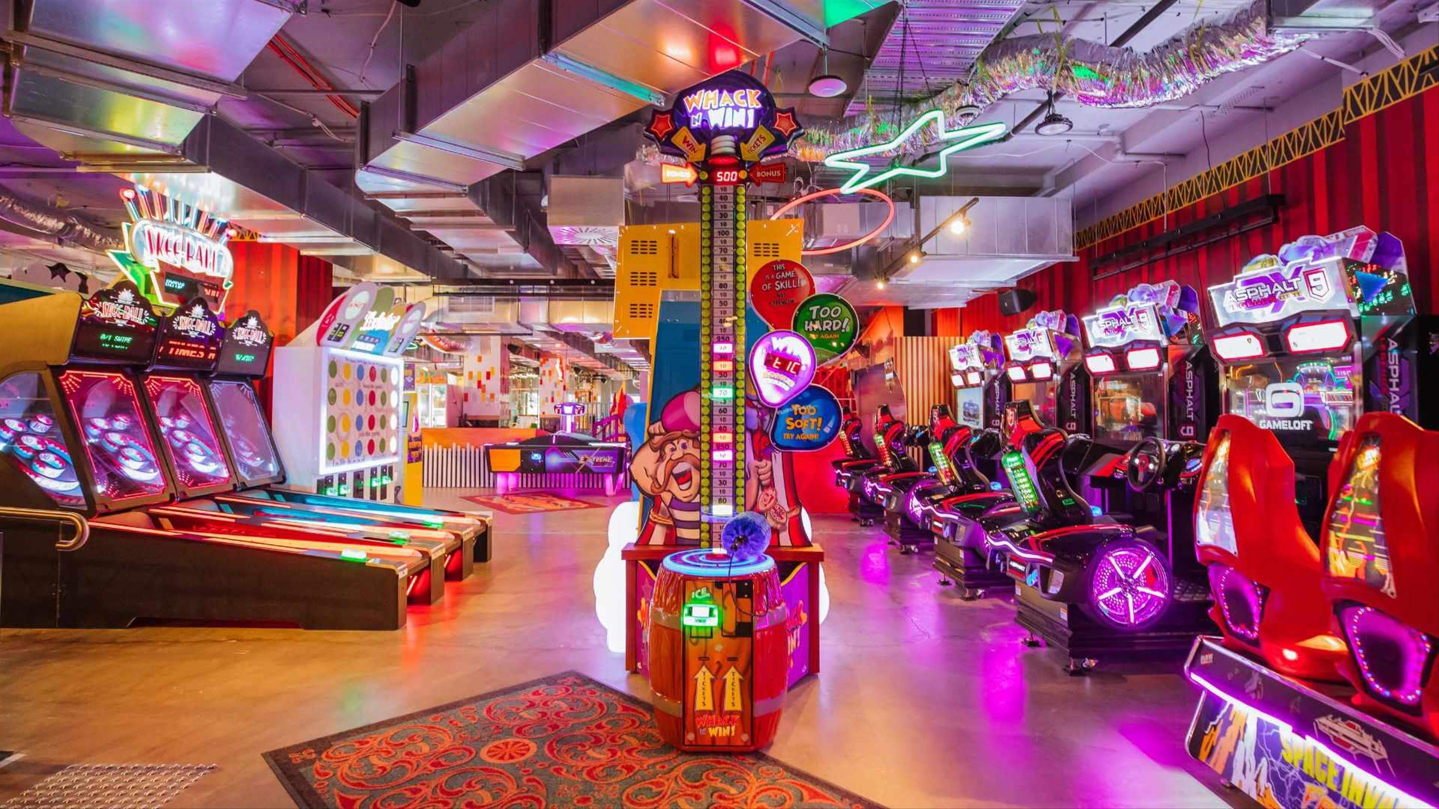 Bring Your A-Game to Circus-Themed Arcade and Bowling Joint Archie ...