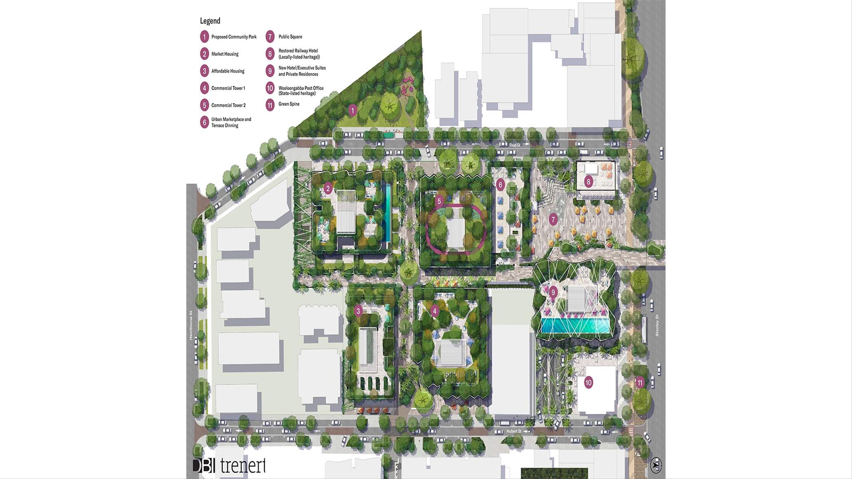 Woolloongabba Might Score a New $1.2-Billion Precinct Across a One-Hectare Stretch of Stanley ...