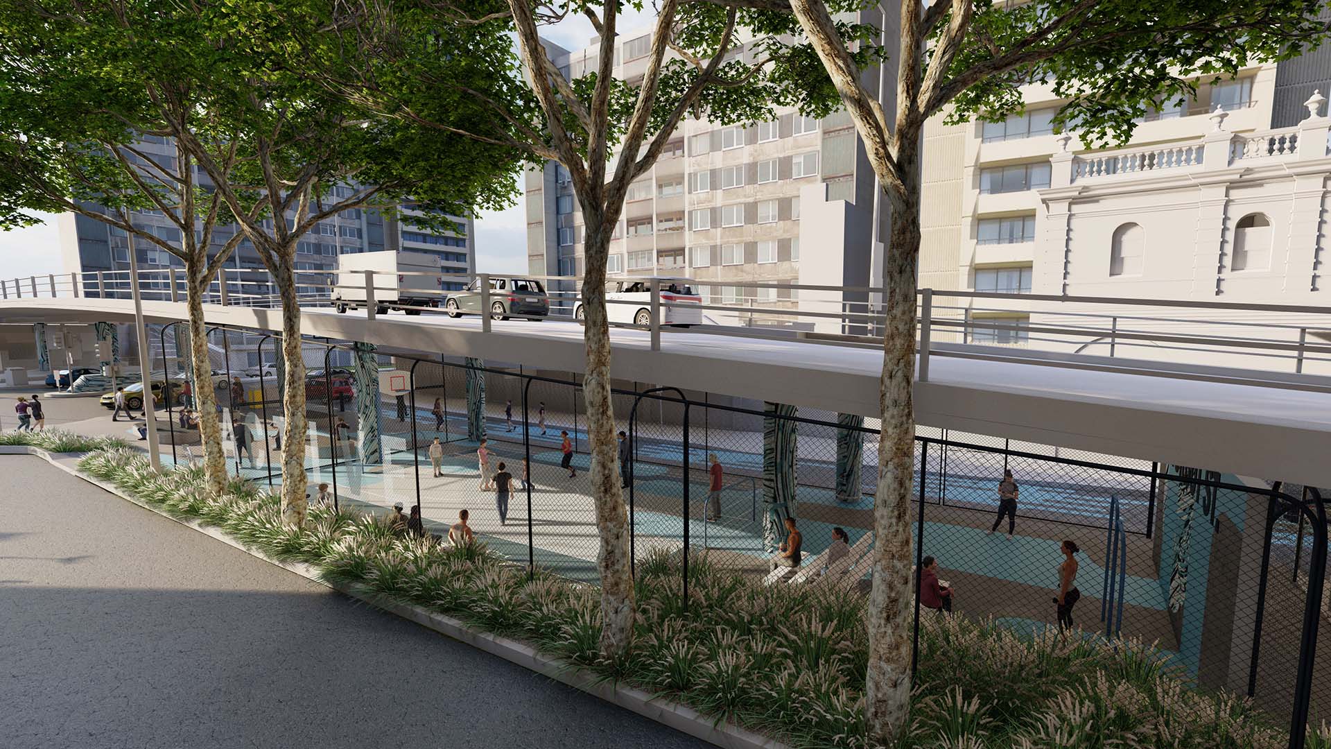 Brisbane's CBD Is Getting Its First Free Basketball and Handball Court ...