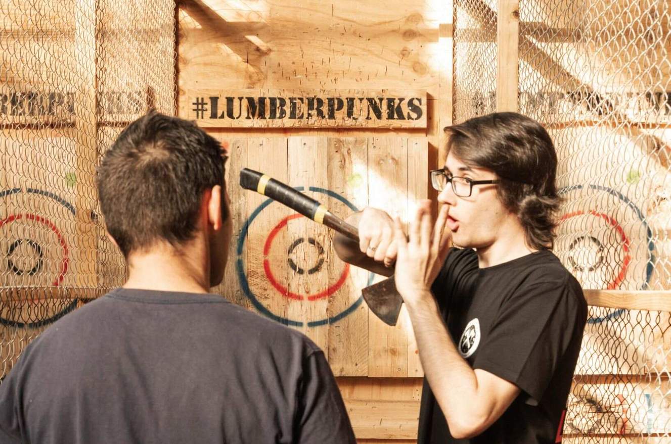 Lumber Punks Axe-Throwing - Concrete Playground