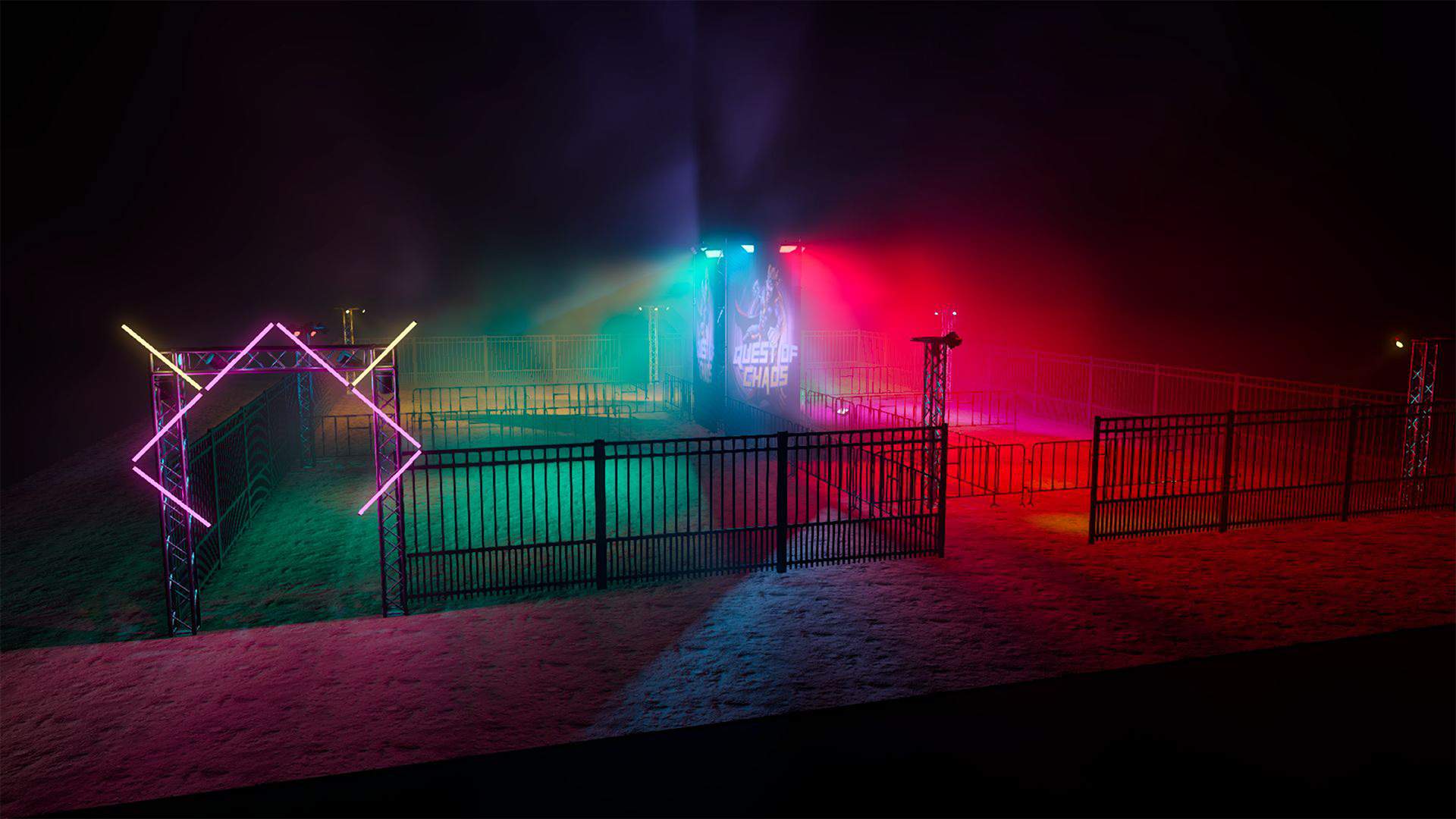 A Huge Obstacle Course Inspired by Retro Video Games Is Taking Over ...