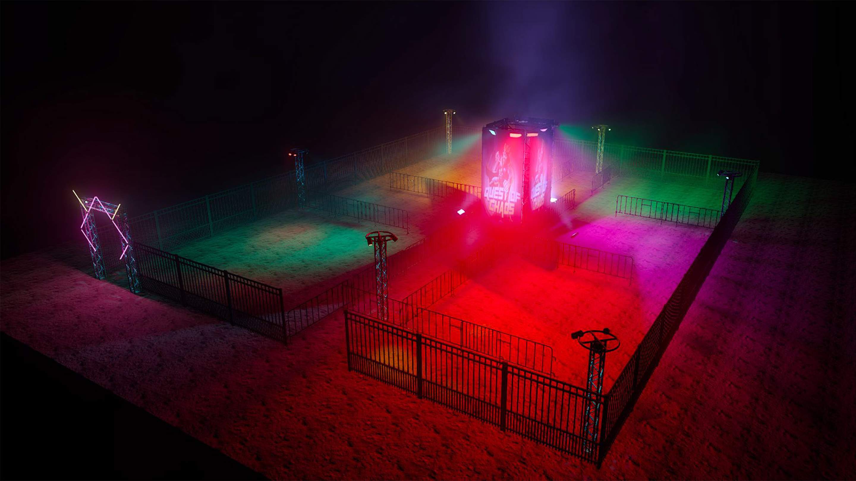 A Huge Obstacle Course Inspired by Retro Video Games Is Taking Over ...