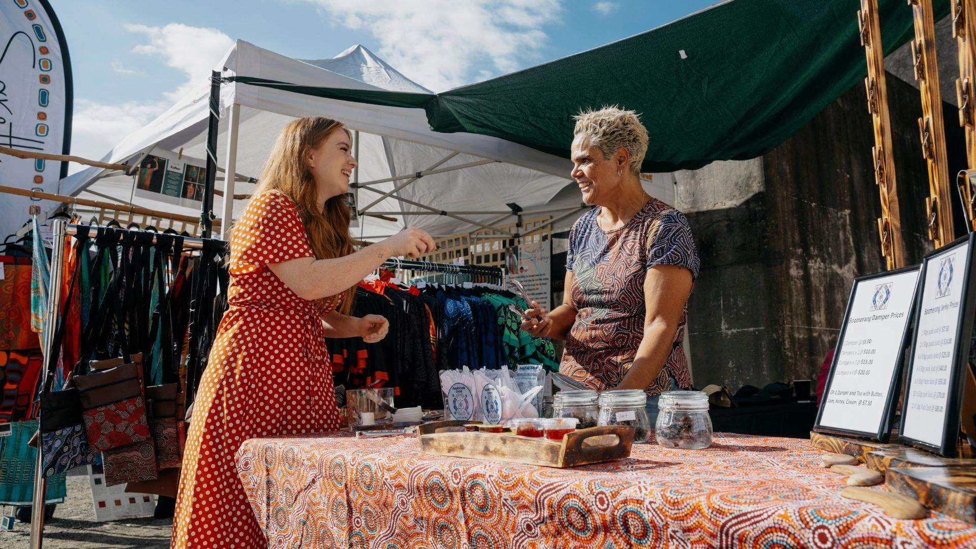Blak Markets at Bare Island 2023, Sydney