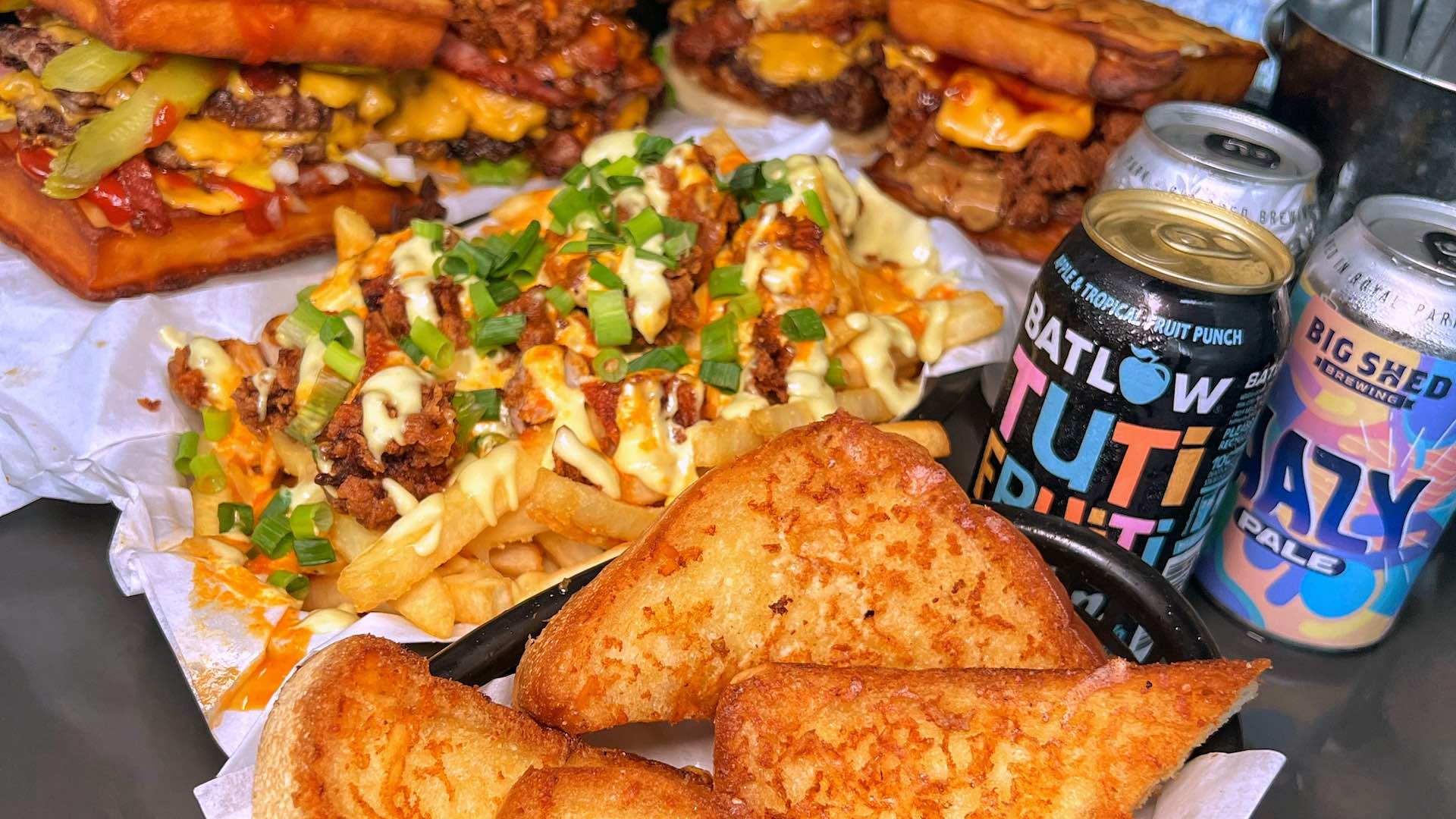 $10 Burger Lunch Special at Hashtag Burgers and Waffles - Concrete ...