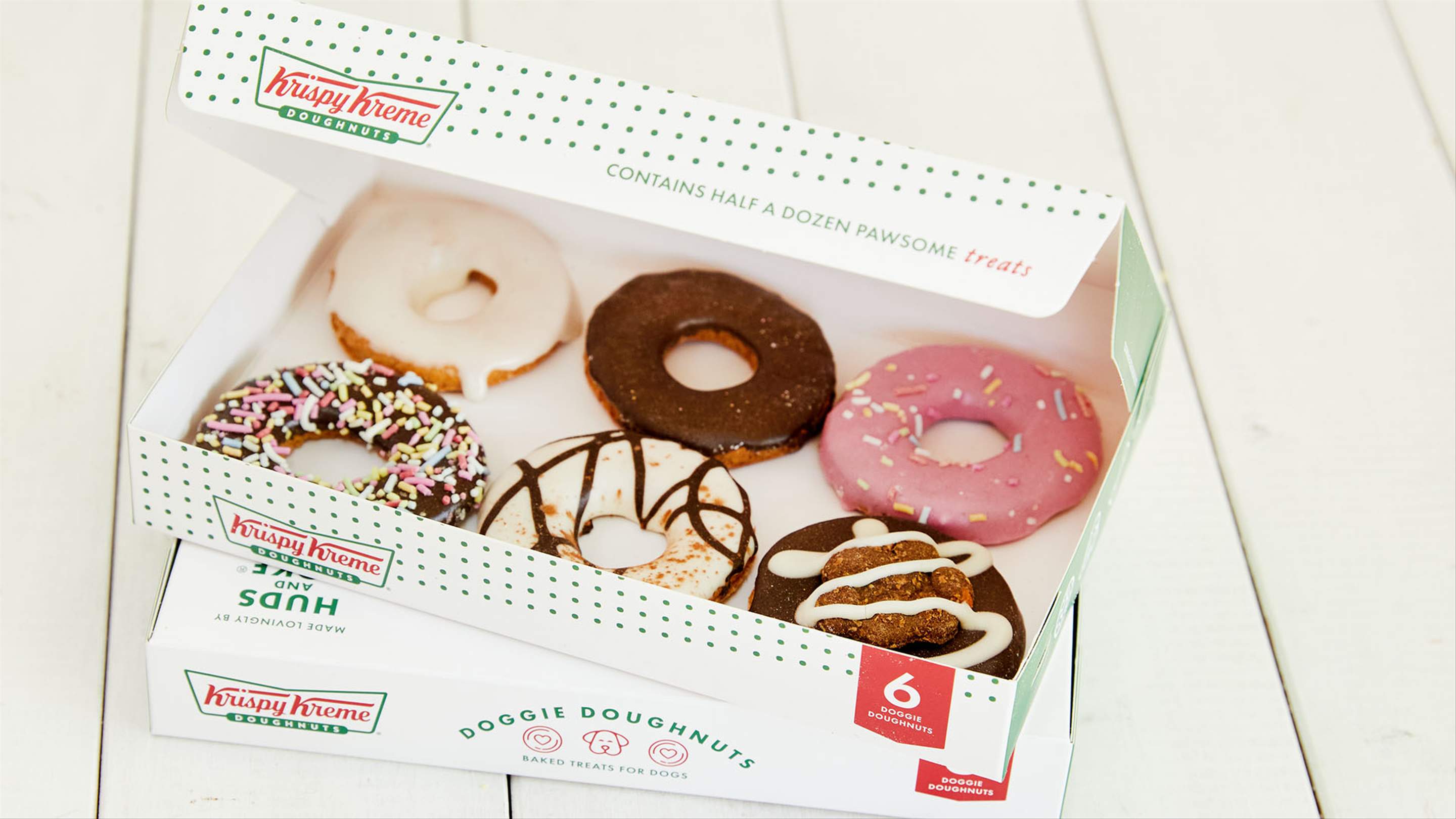 Krispy Kreme Has Brought Back Its Doughnut-Inspired Dog Biscuits for ...