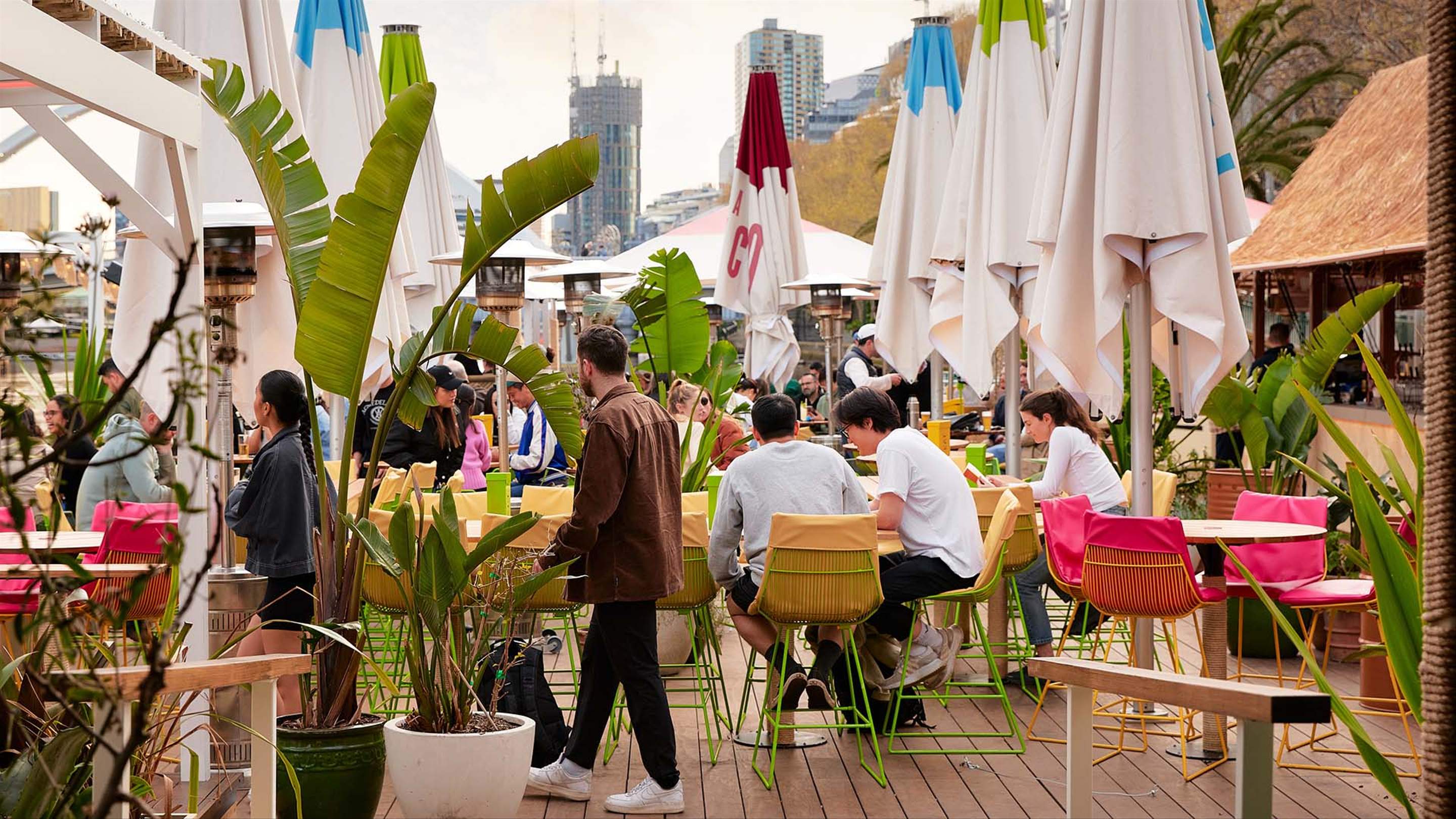 Now Open: Floating Bar and Restaurant Afloat Is Back on the Yarra with ...