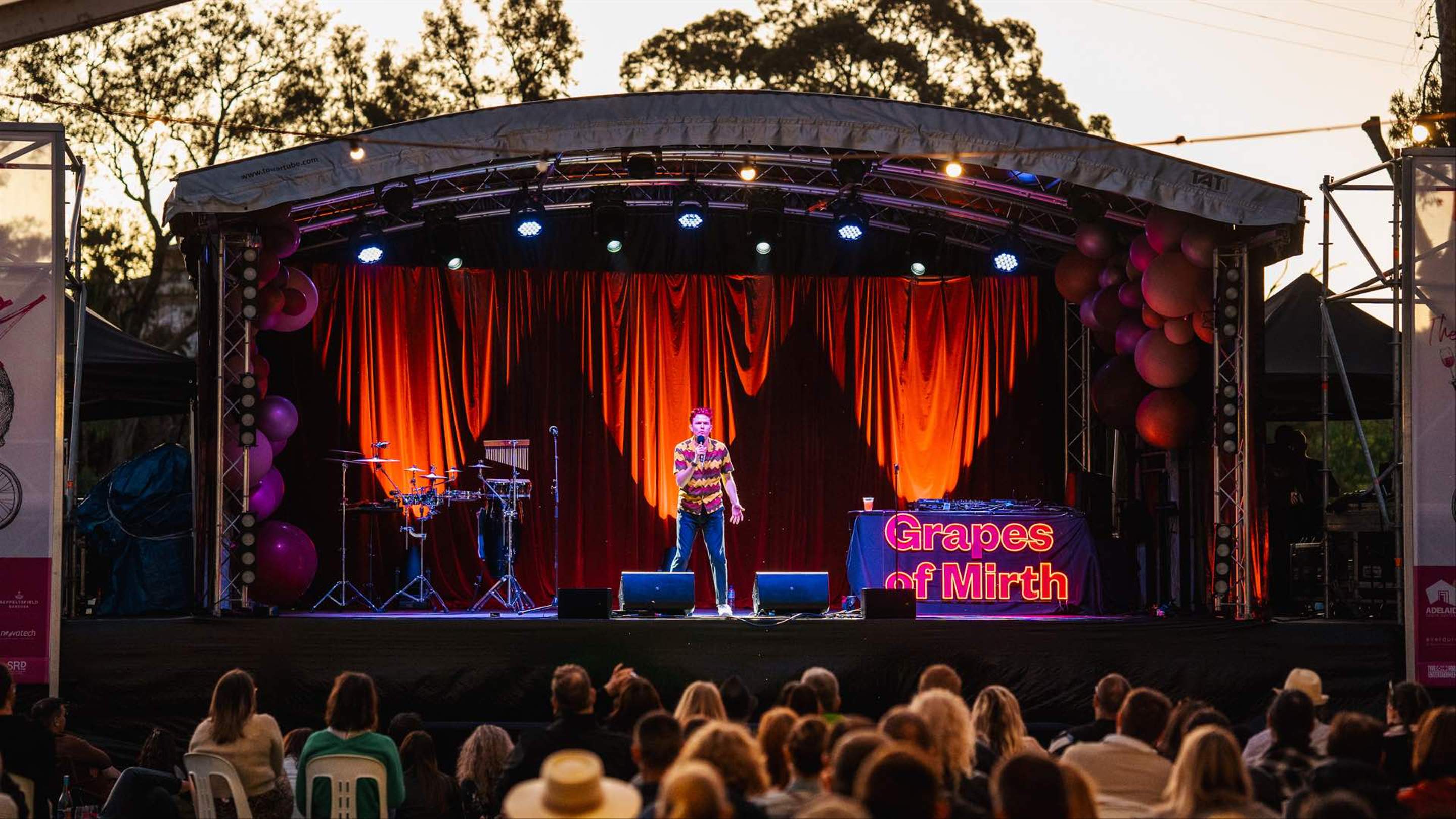 Comedy in the Vines 2024 at Nagambie's Mitchelton Wines: All the Details