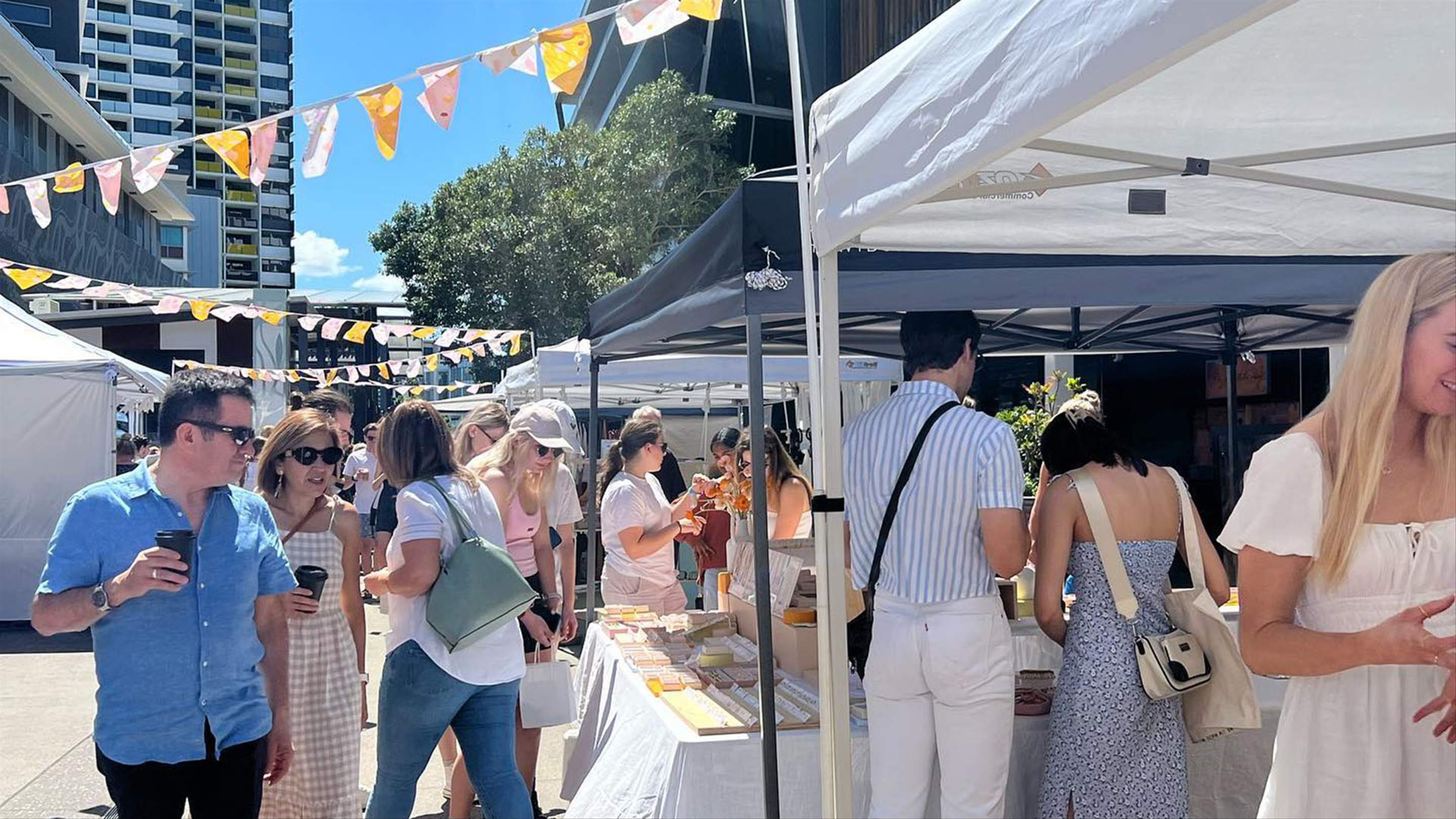 Portside Wharf Plant and Spring Market - Concrete Playground