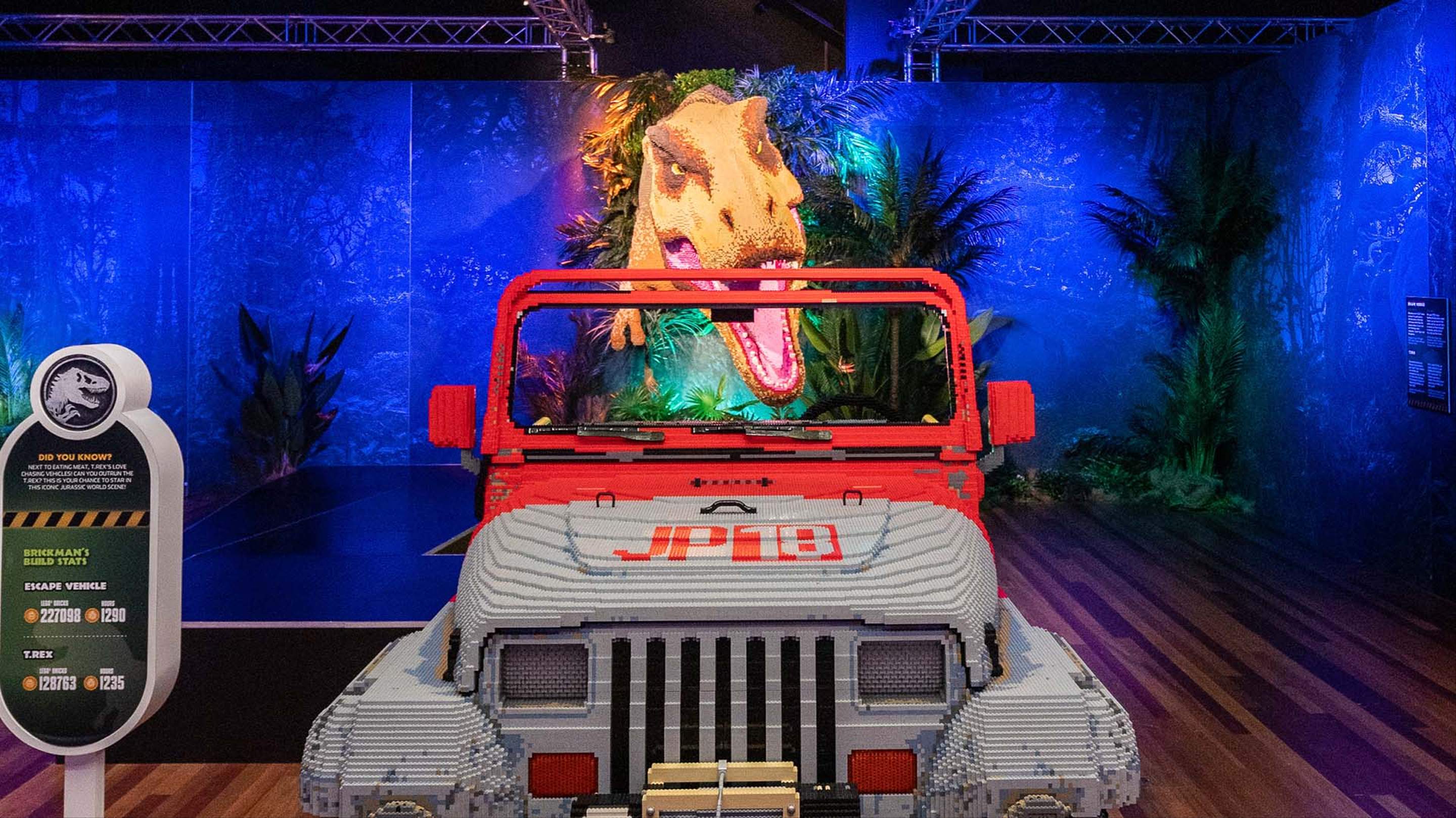 A Lego Exhibition That Recreates 'Jurassic World' with Six-Million-Plus ...