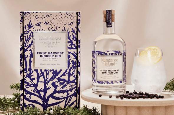 Free Shipping on Kangaroo Island Spirits' First Harvest Juniper Gin
