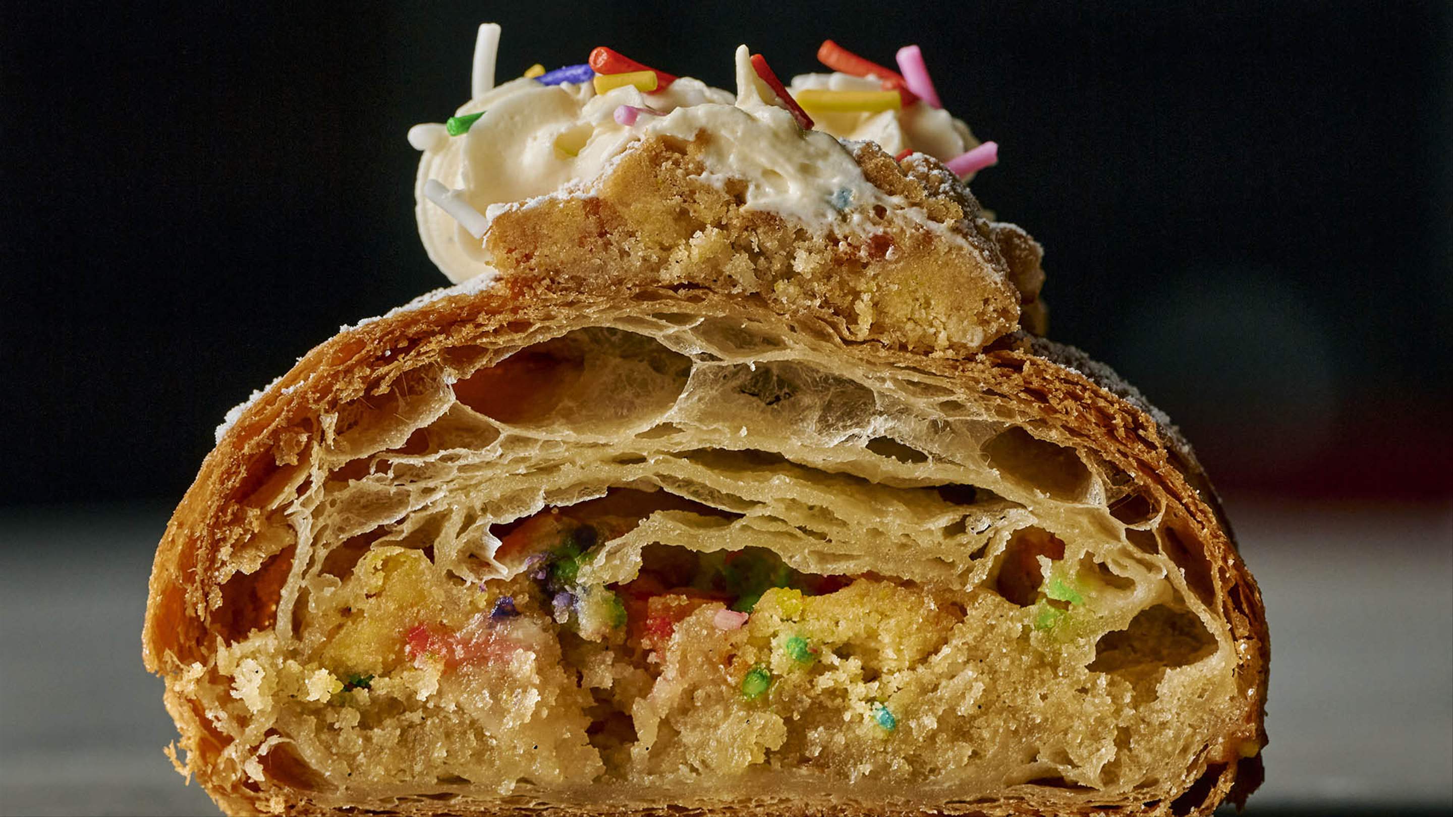Lune's Sprinkles-Topped Twice-Baked Birthday Cake Croissants Are Back ...