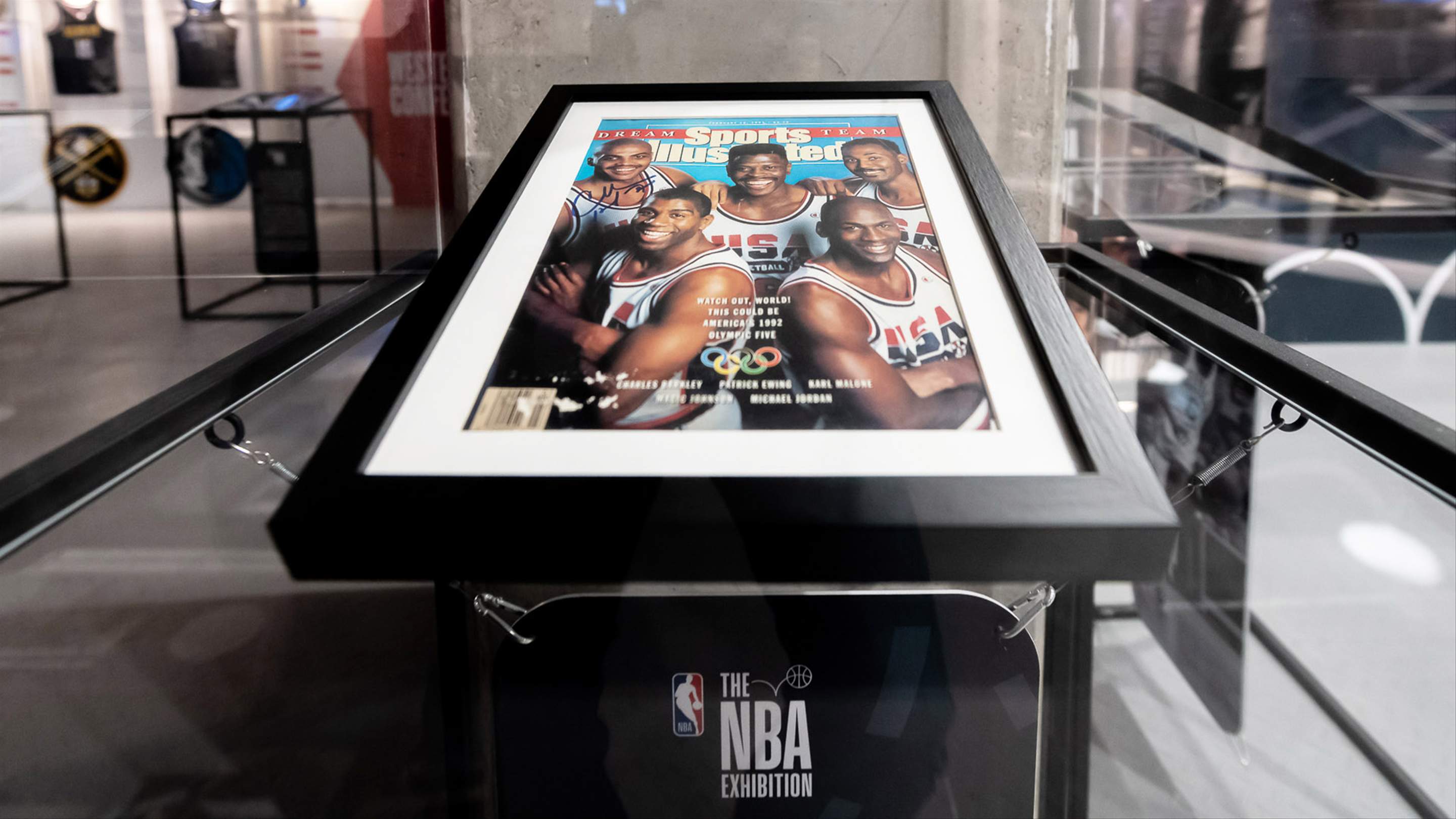 A Huge Interactive NBA Exhibition That Bounces Through Basketball ...