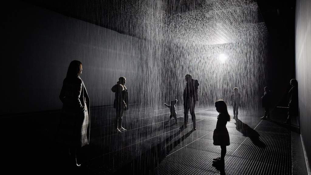 Dance in the Rain Without Getting Wet When Melbourne's 'Rain Room ...