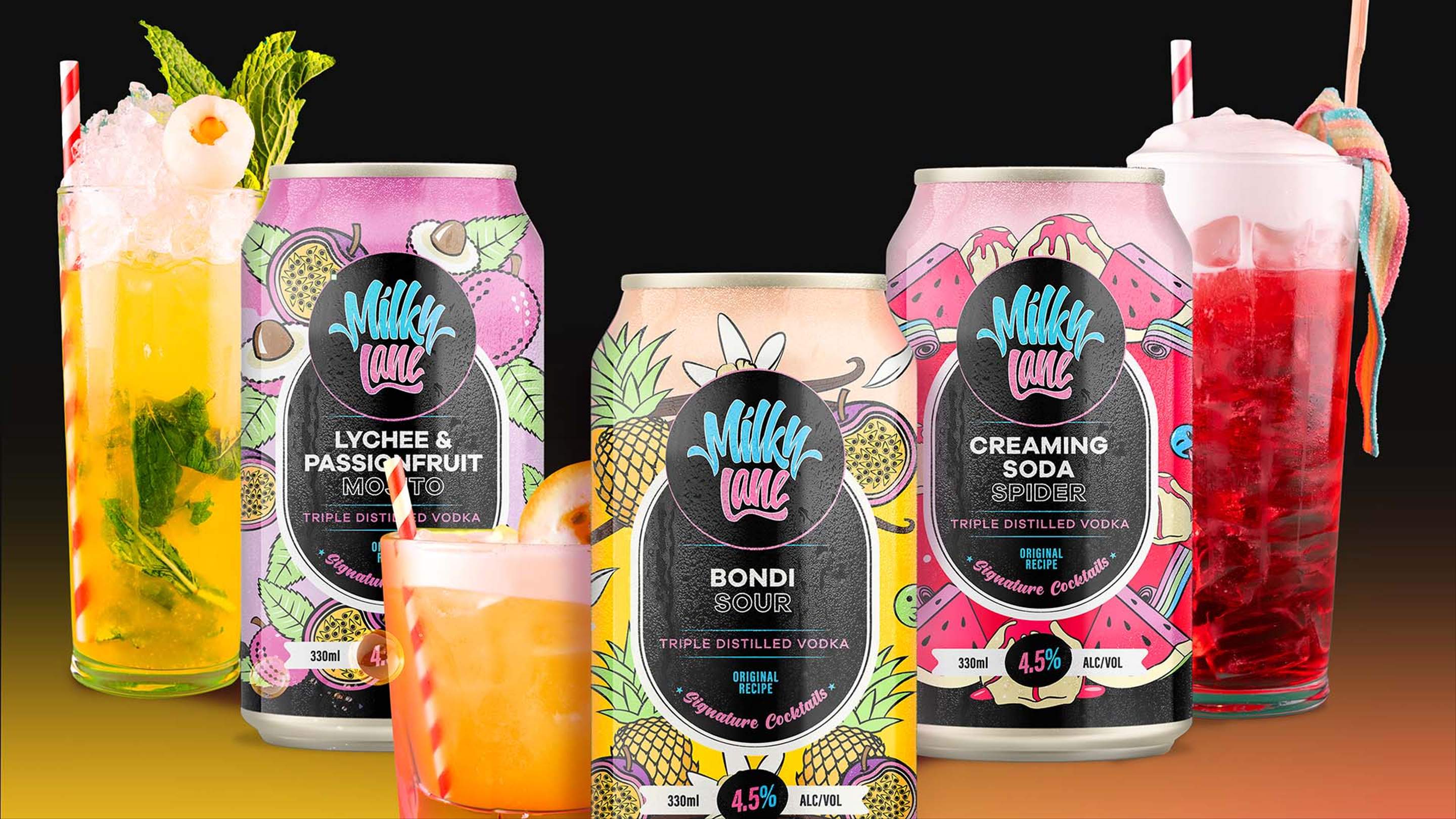 OTT Australian Burger Chain Milky Lane Has Launched Its Own Range of ...