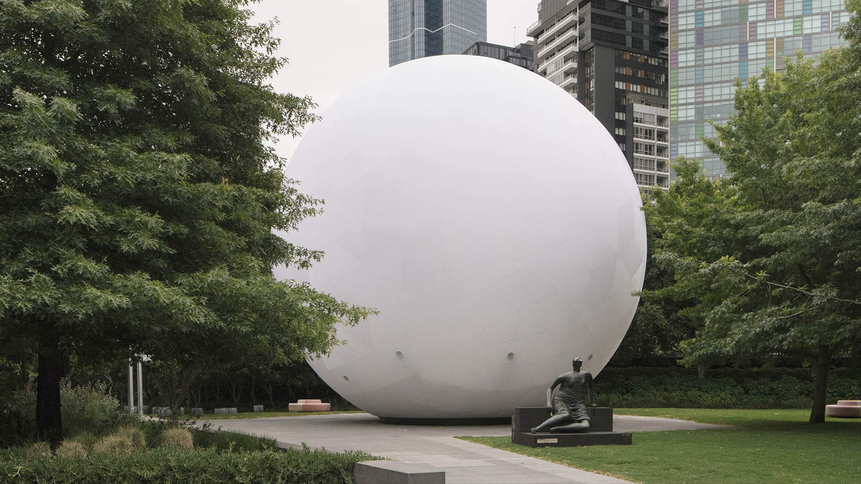 Meet Australia's New Big Thing: A 14-Metre-Tall Inflatable Sphere That ...
