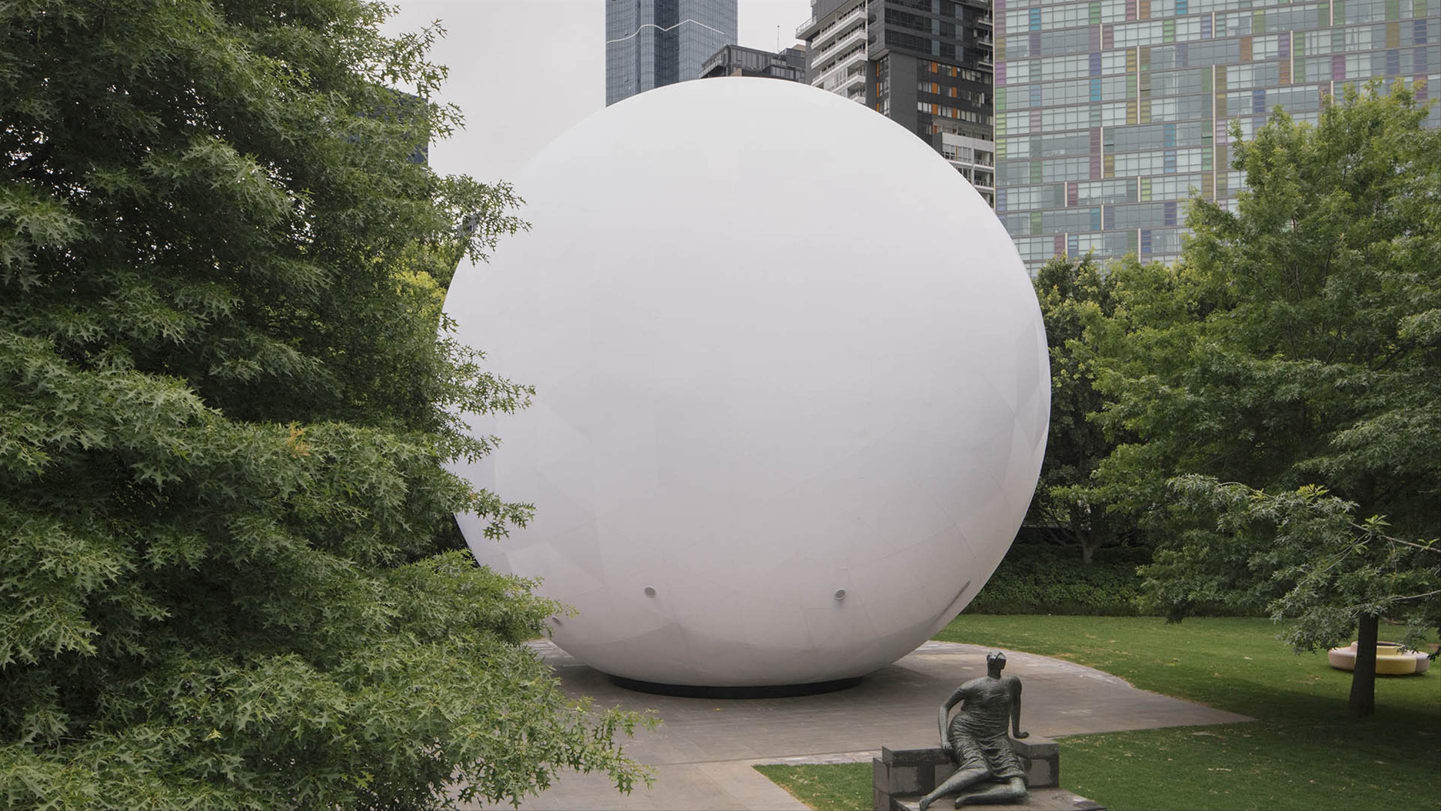 Meet Australia's New Big Thing: A 14-Metre-Tall Inflatable Sphere That ...