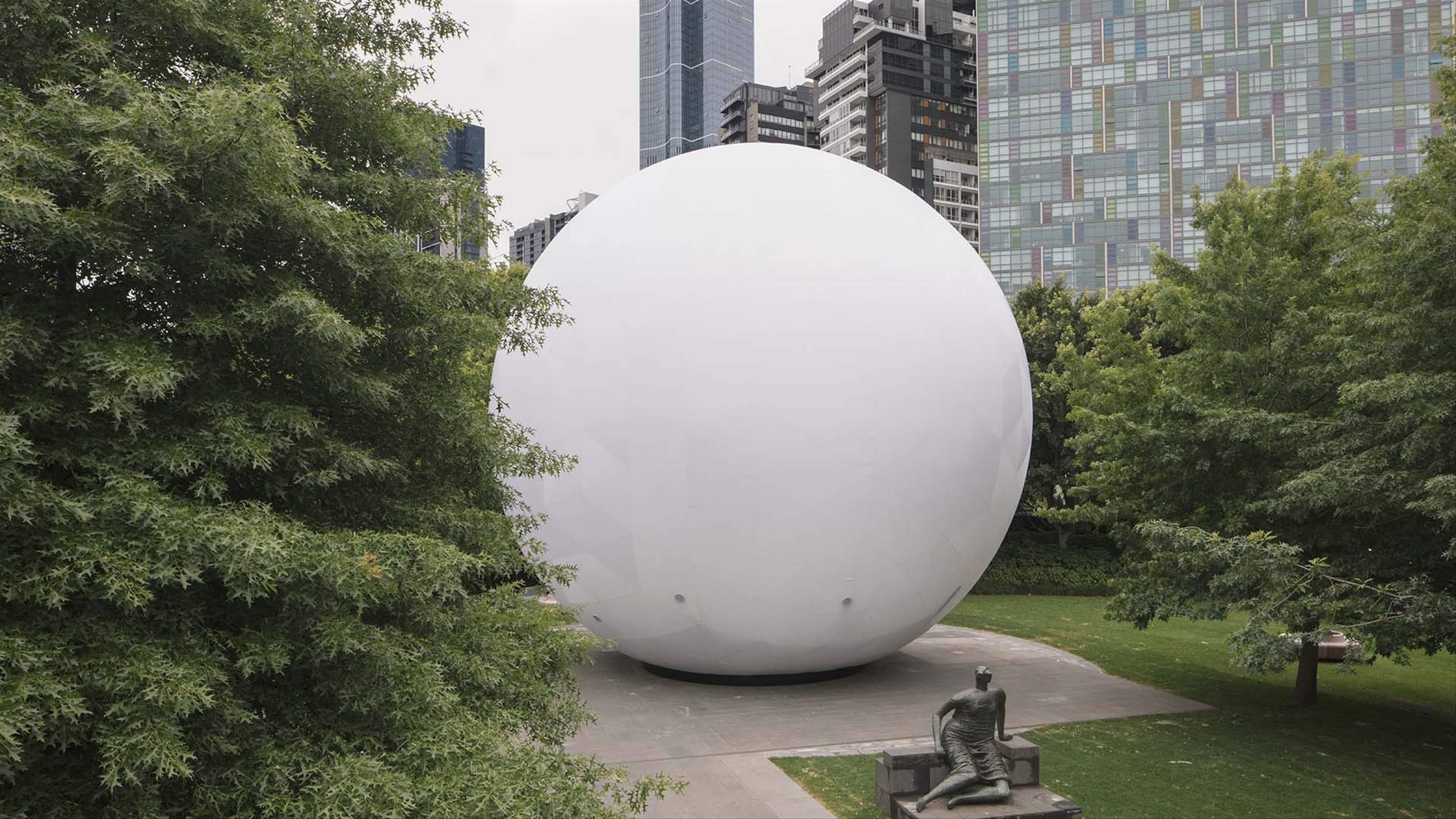 Meet Australia's New Big Thing: A 14-Metre-Tall Inflatable Sphere That ...