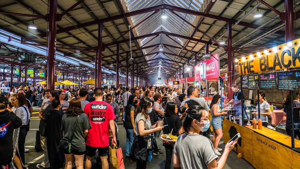 QVM's Summer Night Market, Melbourne