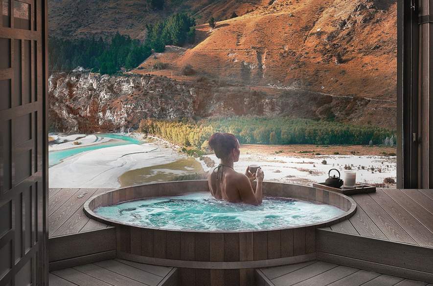 Onsen Hot Pools - Concrete Playground