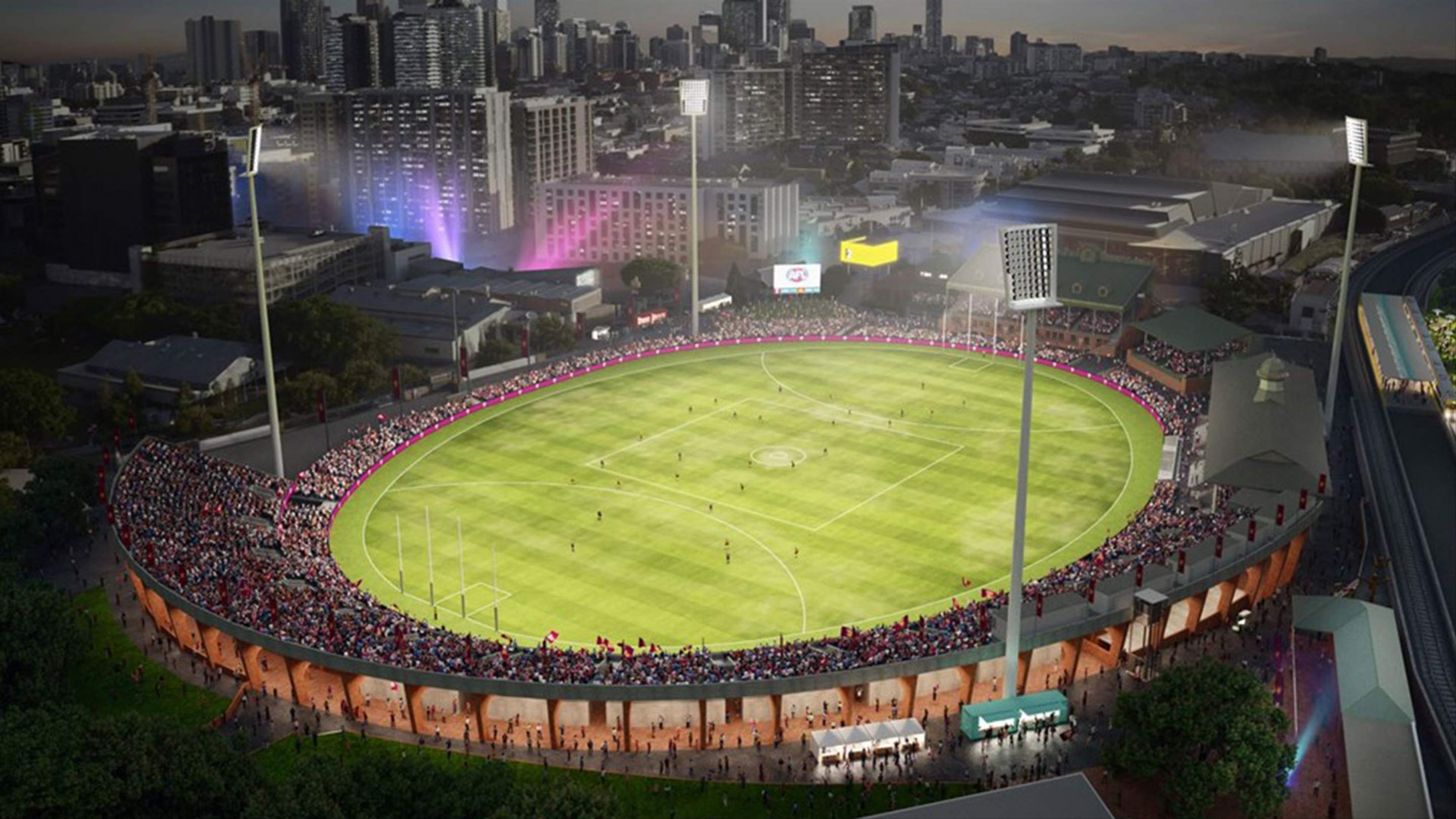 The RNA Showgrounds Is Set to Get a Temporary 20,000-Person Stadium ...