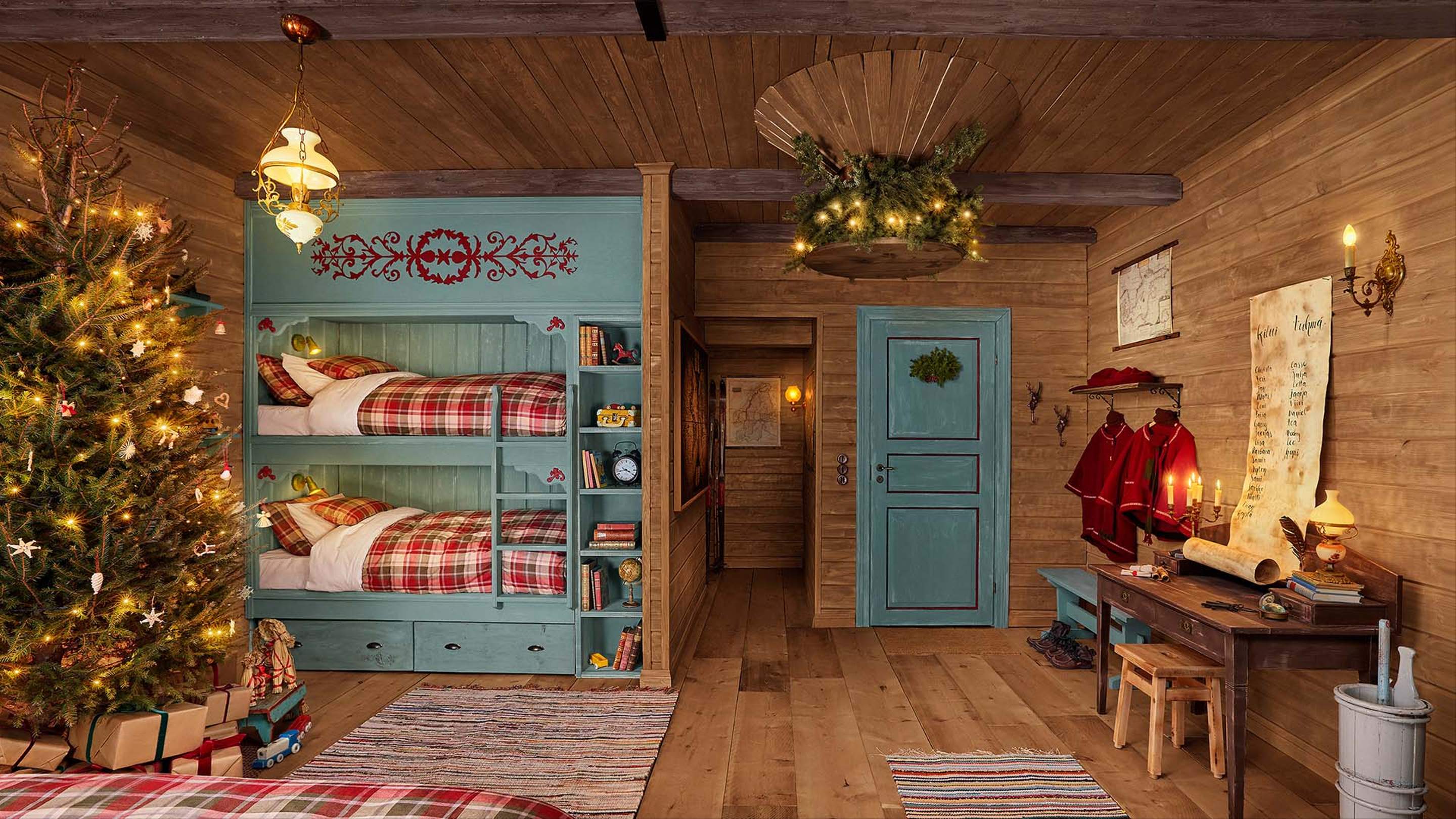 Ho, Ho, Holidays: Santa's Supremely Festive Cabin in Finland Is ...