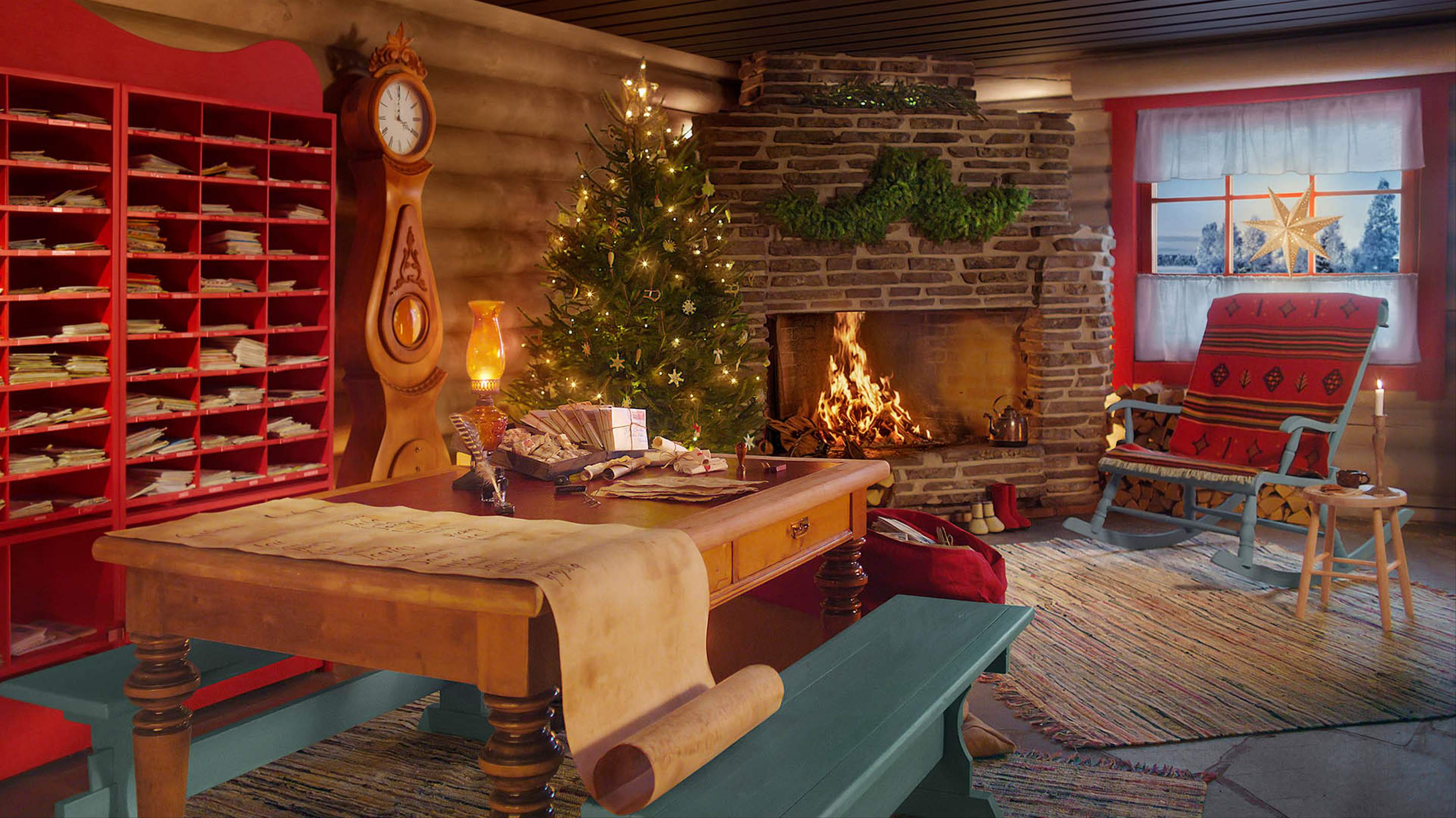 Ho, Ho, Holidays: Santa's Supremely Festive Cabin in Finland Is ...