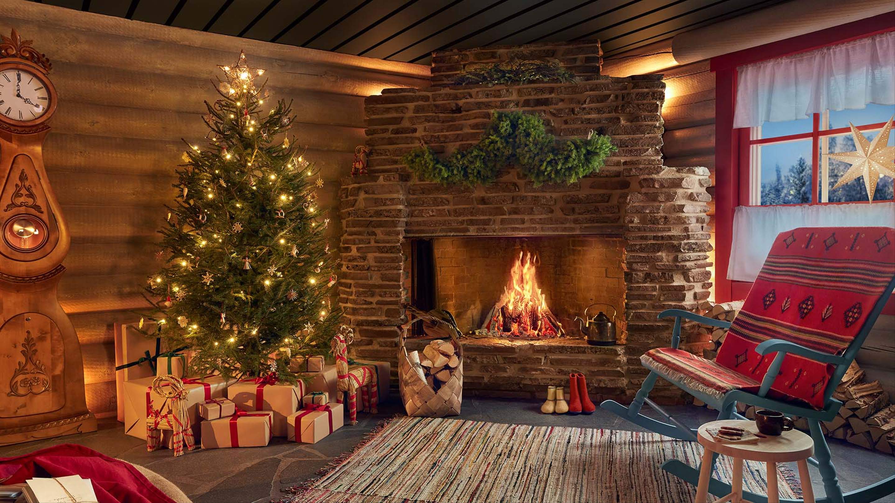 Ho, Ho, Holidays: Santa's Supremely Festive Cabin in Finland Is ...