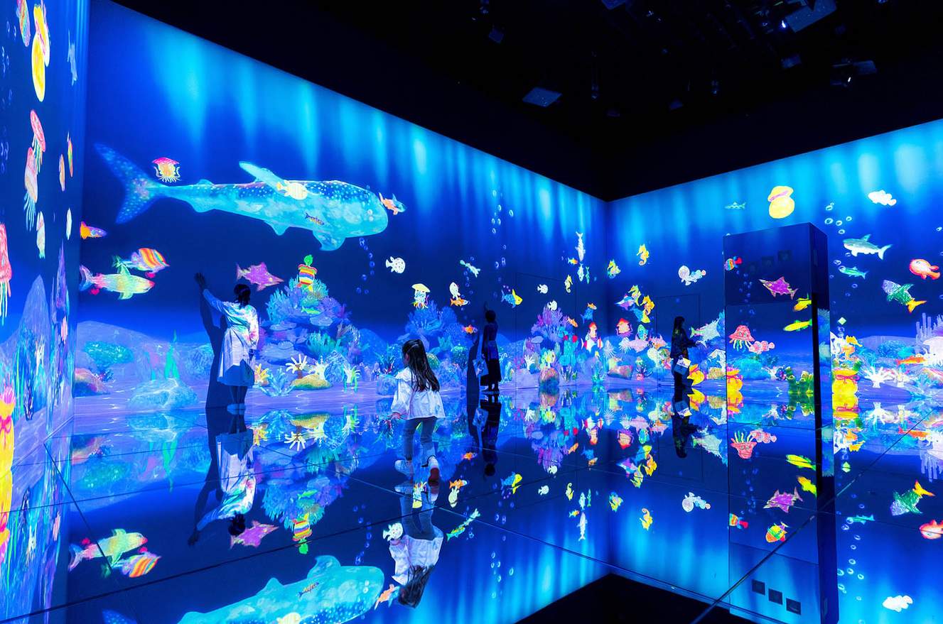 teamLab Borderless - Concrete Playground