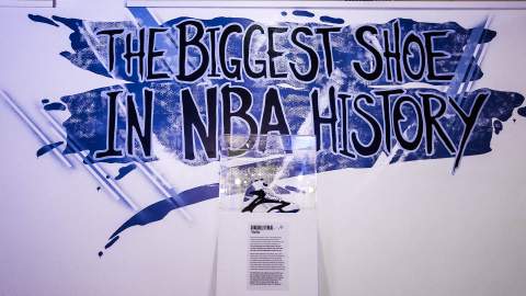 A Massive Interactive NBA Exhibition That Bounces Through Basketball ...