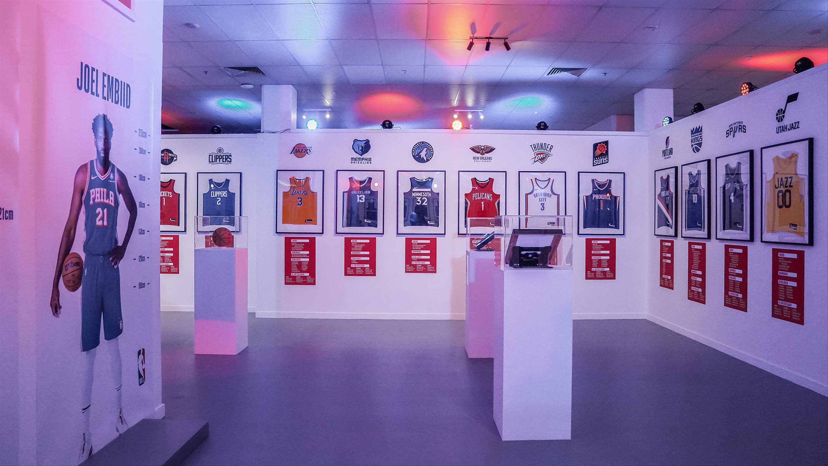A Massive Interactive NBA Exhibition That Bounces Through Basketball ...