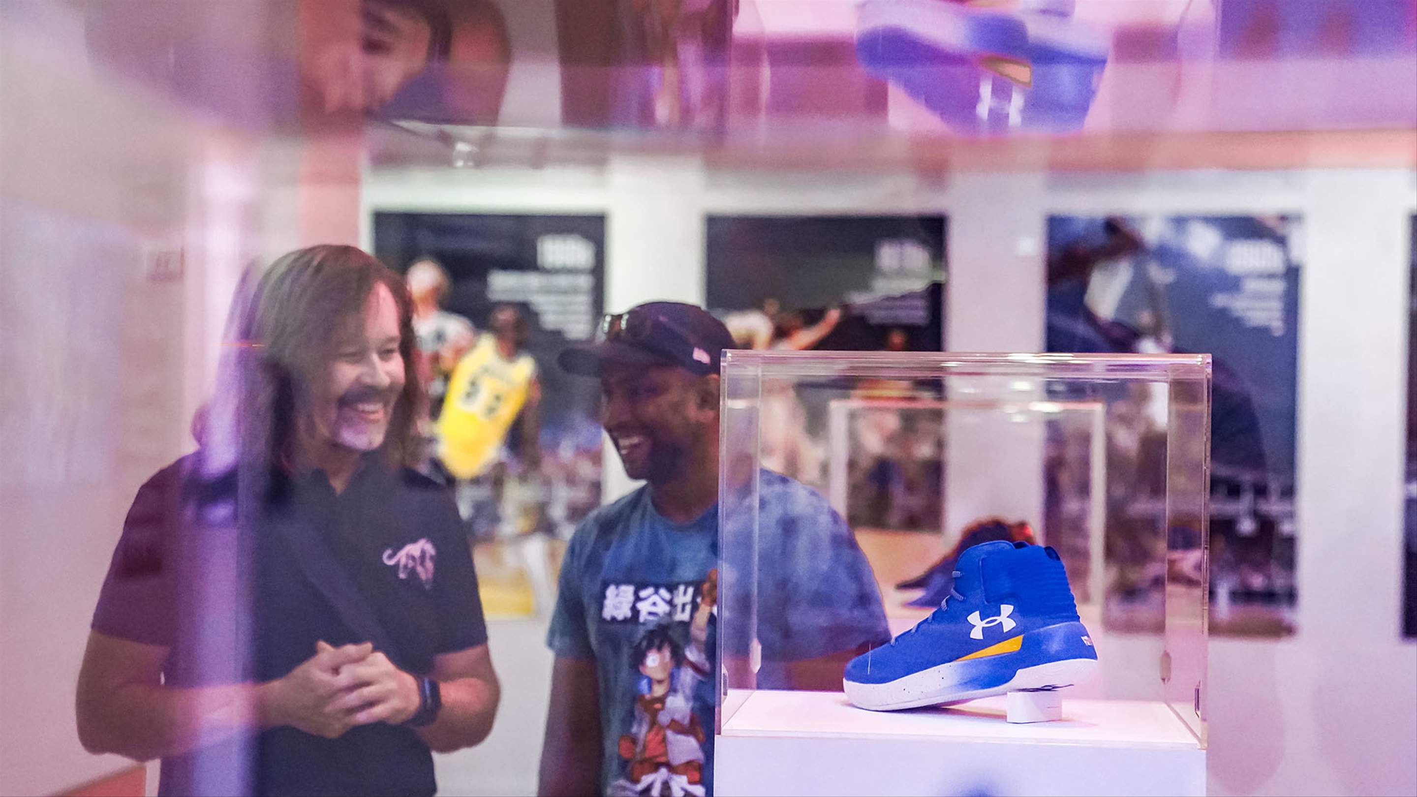 A Massive Interactive NBA Exhibition That Bounces Through Basketball ...